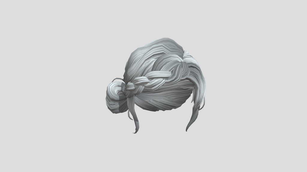Hair - A 3D model collection by Zepeto_Uploads - Sketchfab