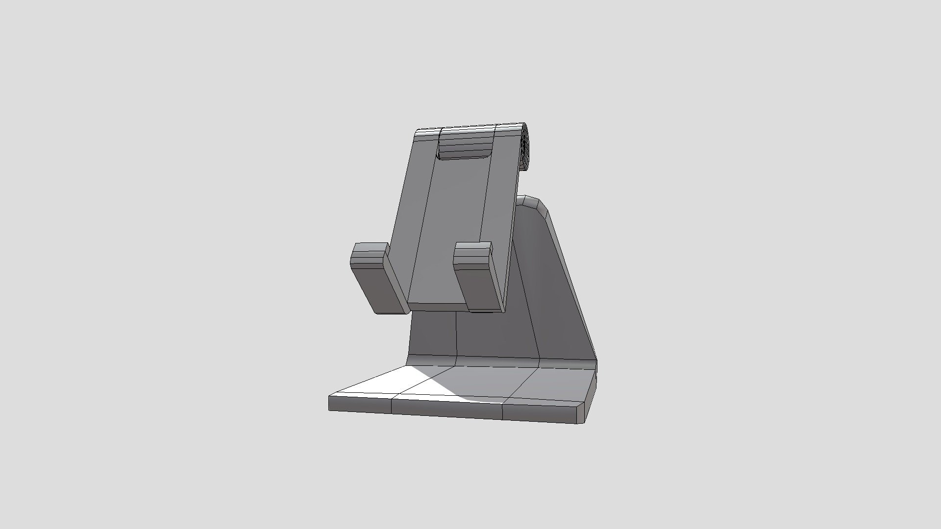 phone stand - 3D model by chasesmith [418bbf4] - Sketchfab