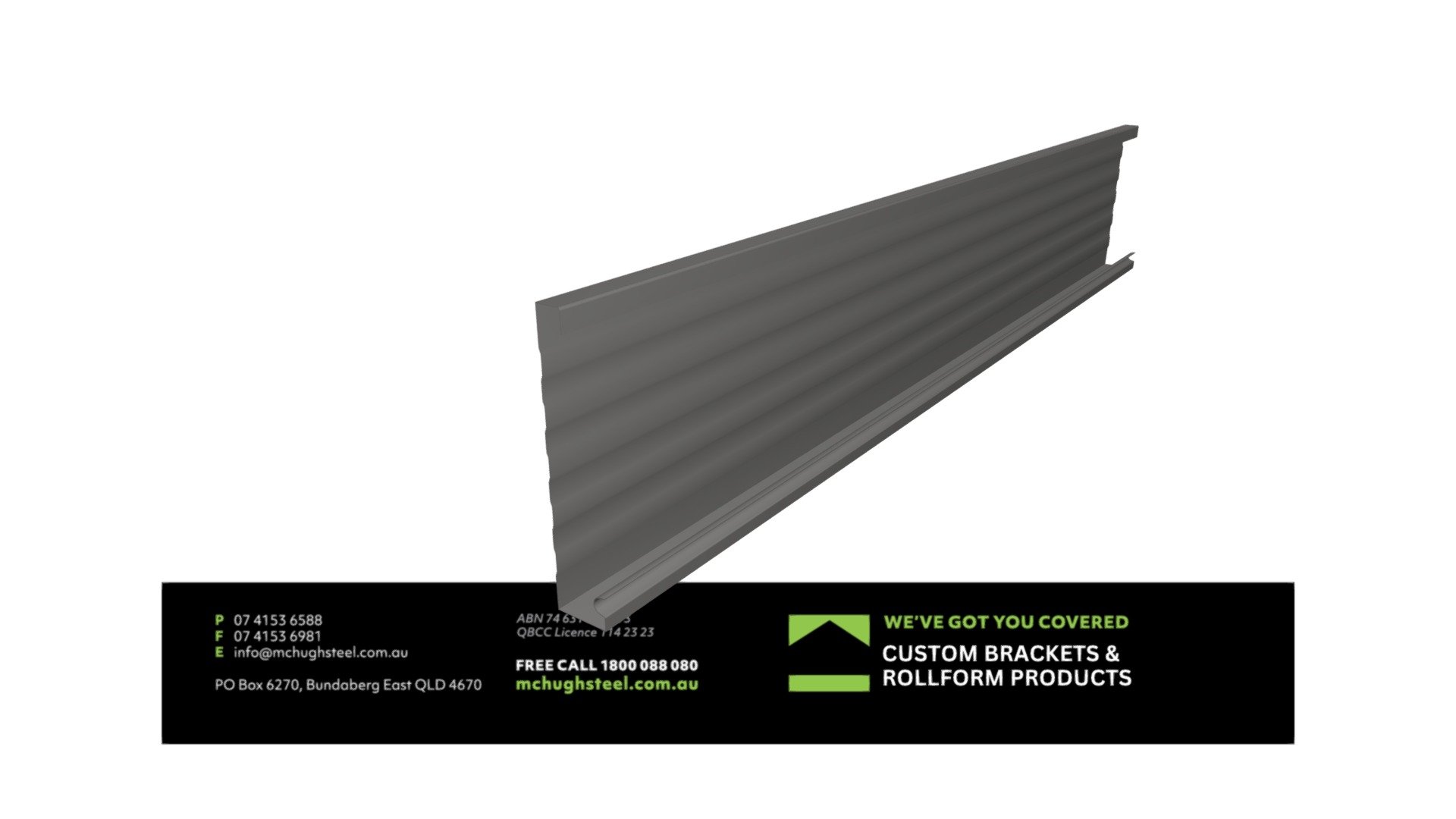FAZA Fascia Colorbond -Zincalume - 3D model by mchughsteel [418d6b3 ...