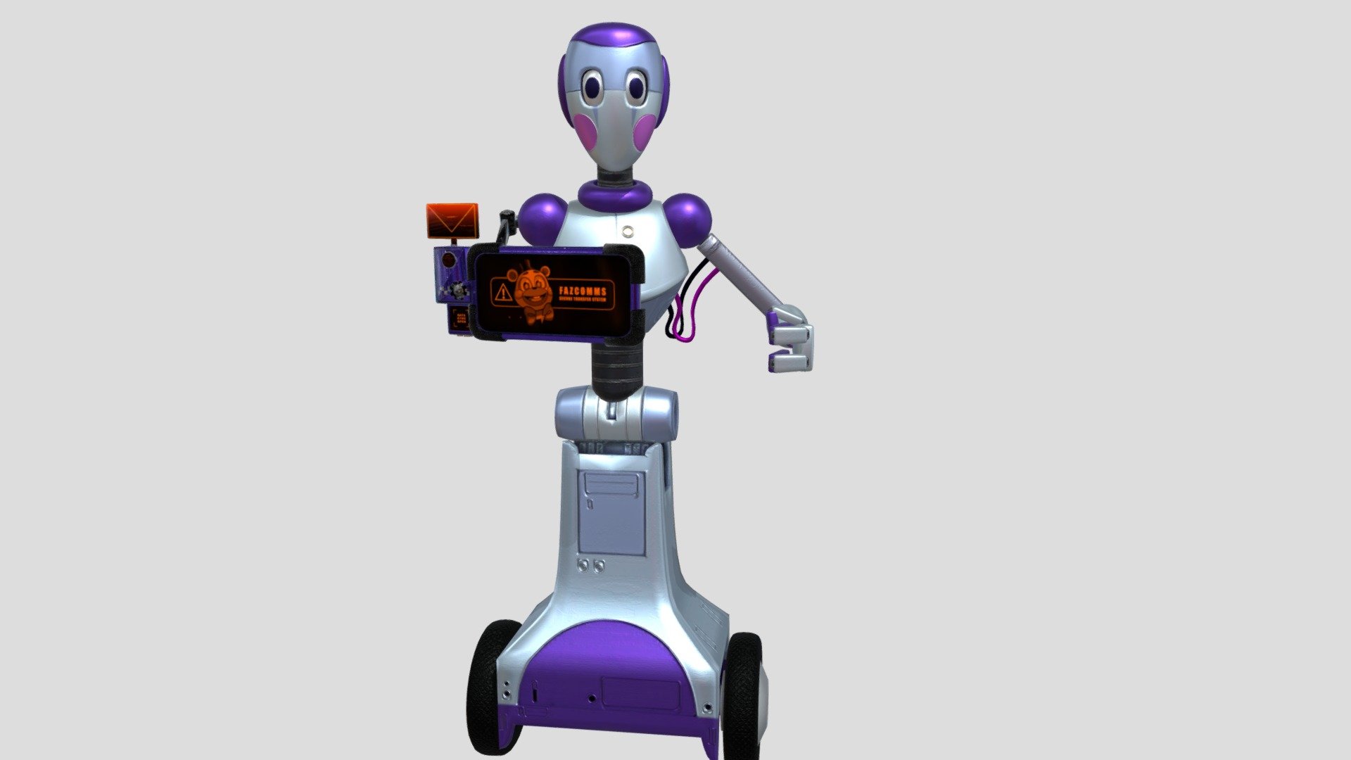 Party Bot - Download Free 3D model by skylajade69 [418d83a] - Sketchfab