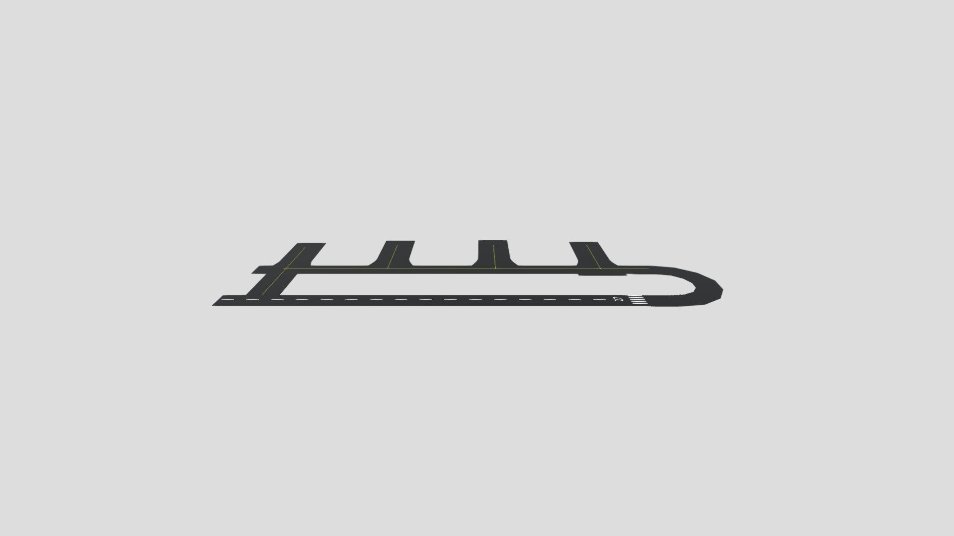 Runway - Download Free 3D model by Prateek Pathak (@prateekpathak9002 ...