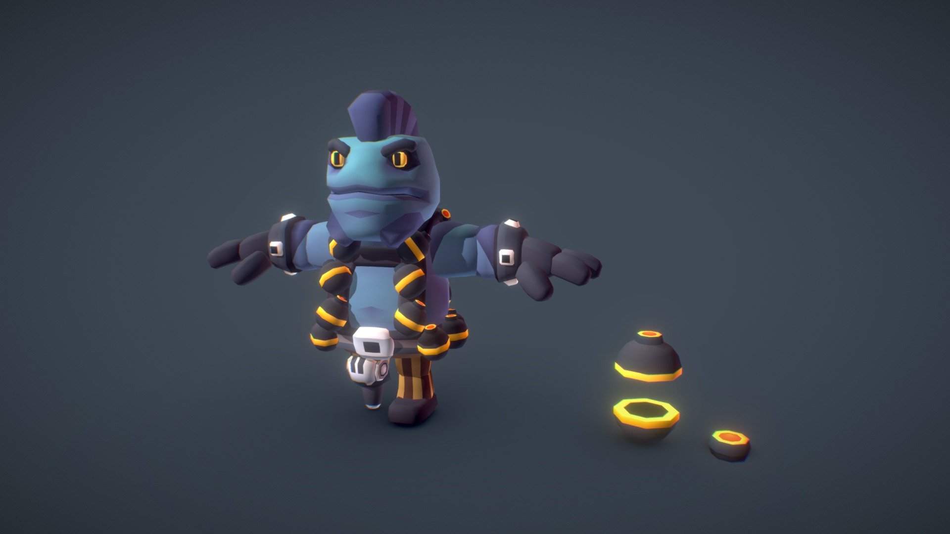 Alien Grenadier - Preview - 3D model by BitGem [418ea9a] - Sketchfab
