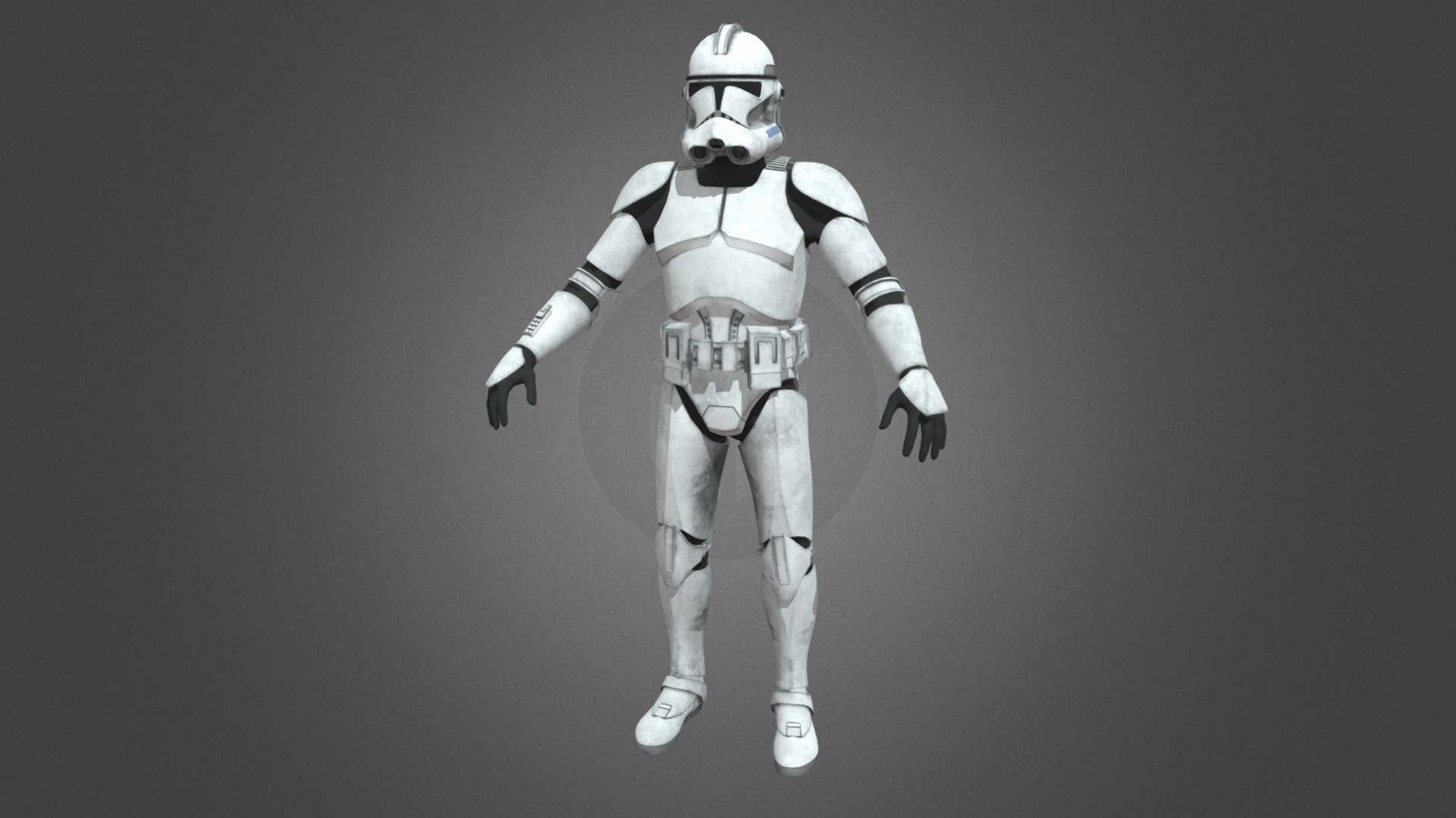 Star Wars: Phase 2 Clone Trooper - 3D model by Grady (@grady2104) [418fba2] - Sketchfab