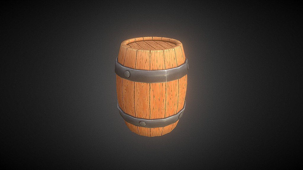 Barrel Hand - 3D model by Byeong Jin Kim (@rla9wls) [4190d8a] - Sketchfab