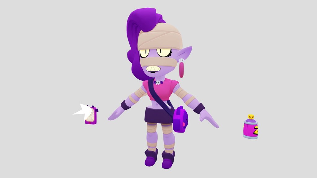 Brawl star - A 3D model collection by Orange (@Orange_2555) - Sketchfab