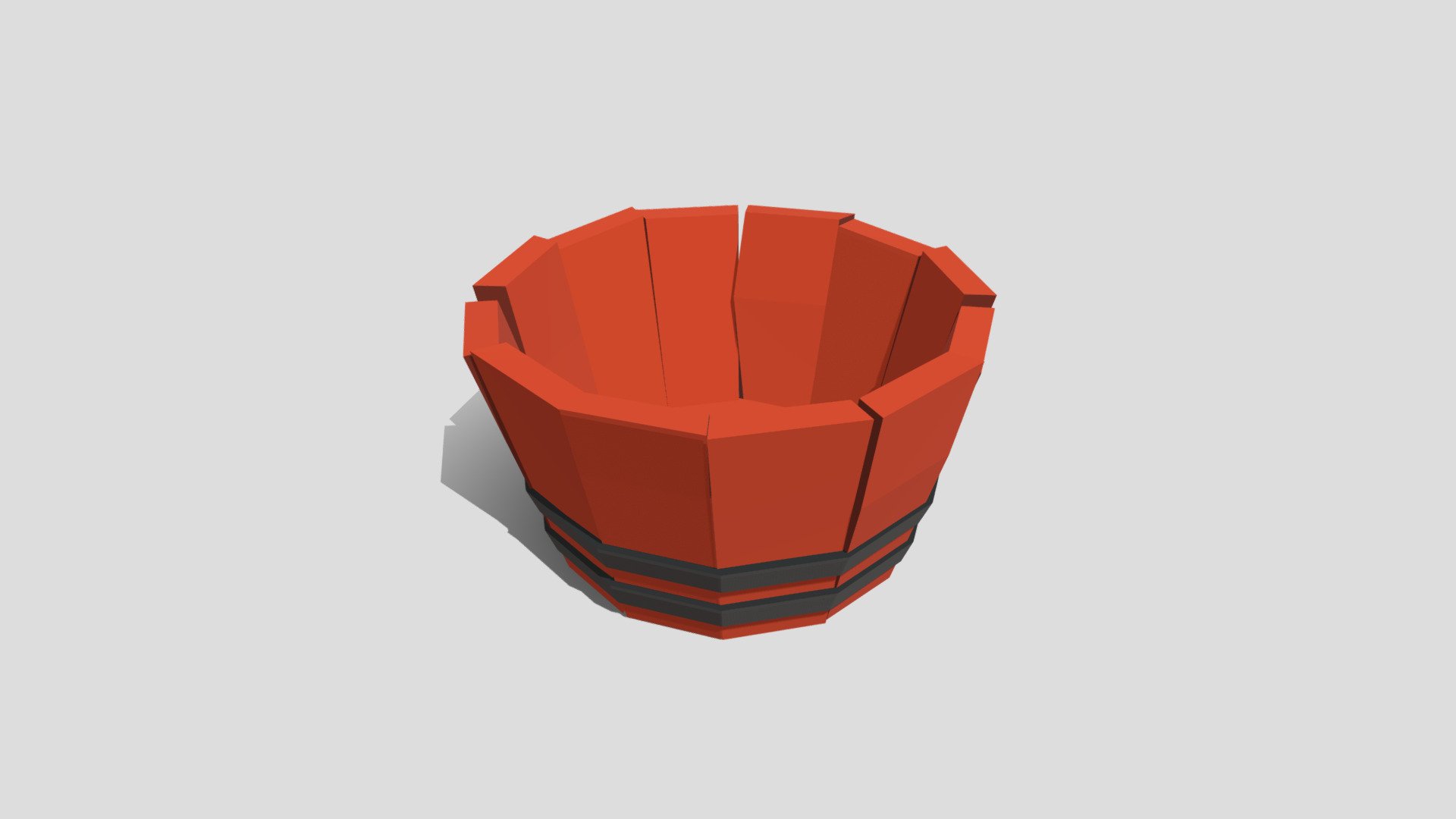 Low poly wood tray - Download Free 3D model by assetfactory [41922fe ...