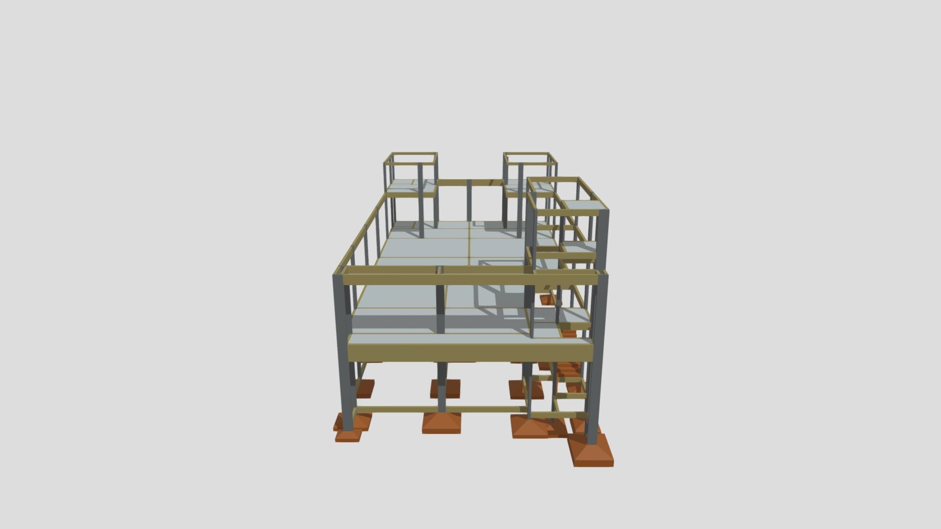 PORTICO 3D OUVERNEI - 3D model by Eng.Rafael.De.Araujo [41927f7 ...