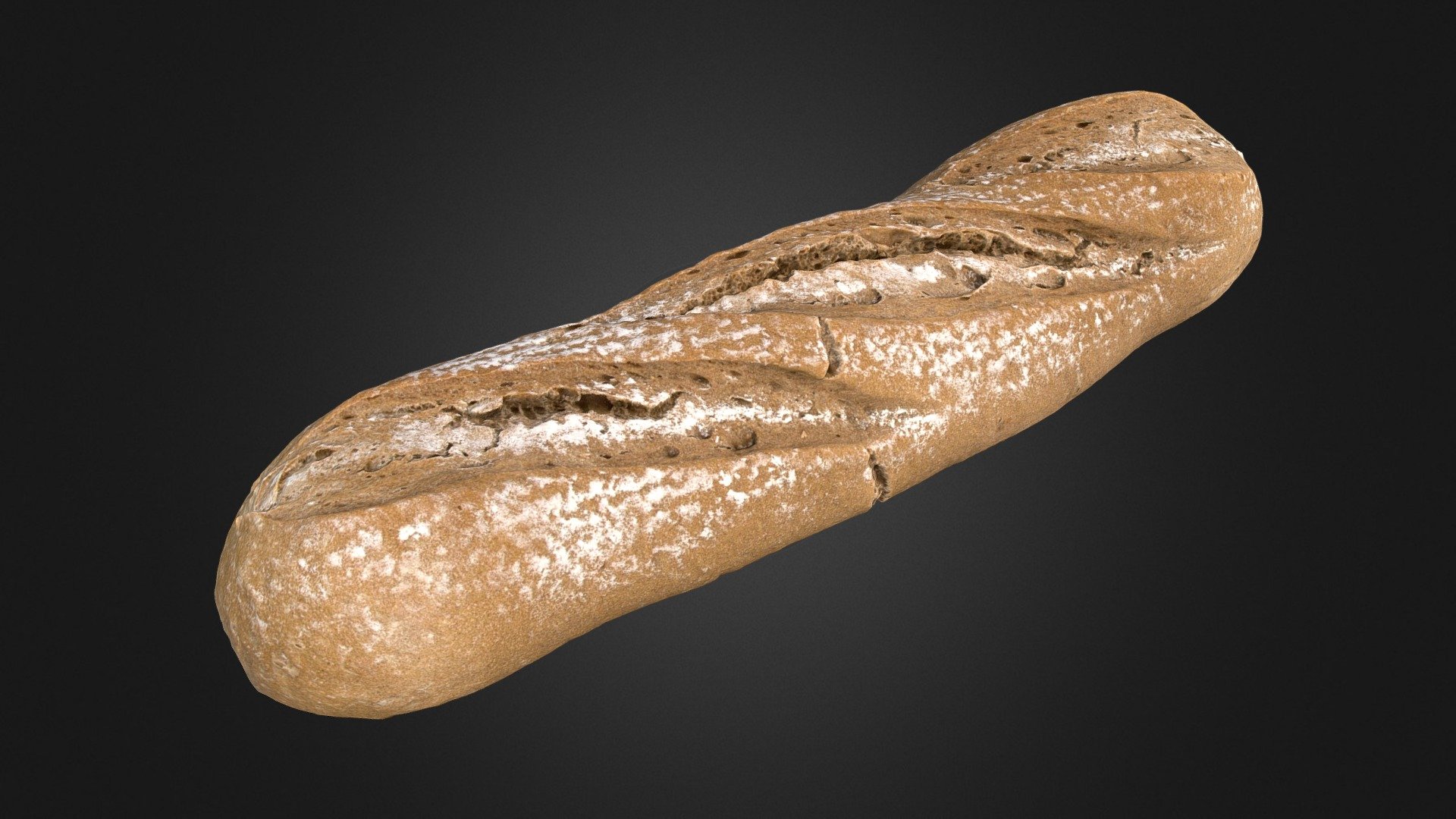 Bread#2 - 3D model by Latecnocreativa Studios (@latecnocreativa ...