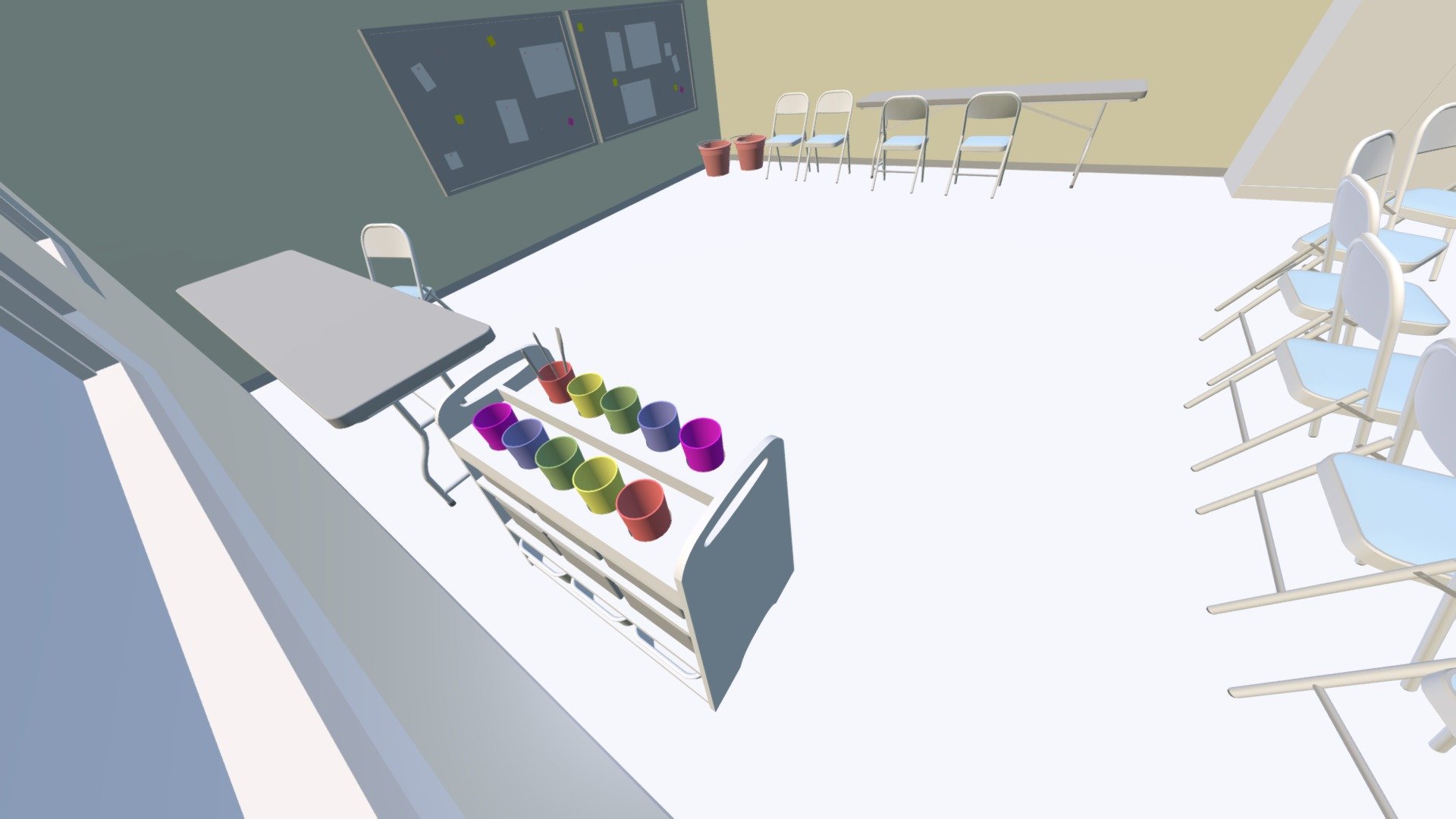 Classroom Scene - 3D model by theseancooke [4194447] - Sketchfab