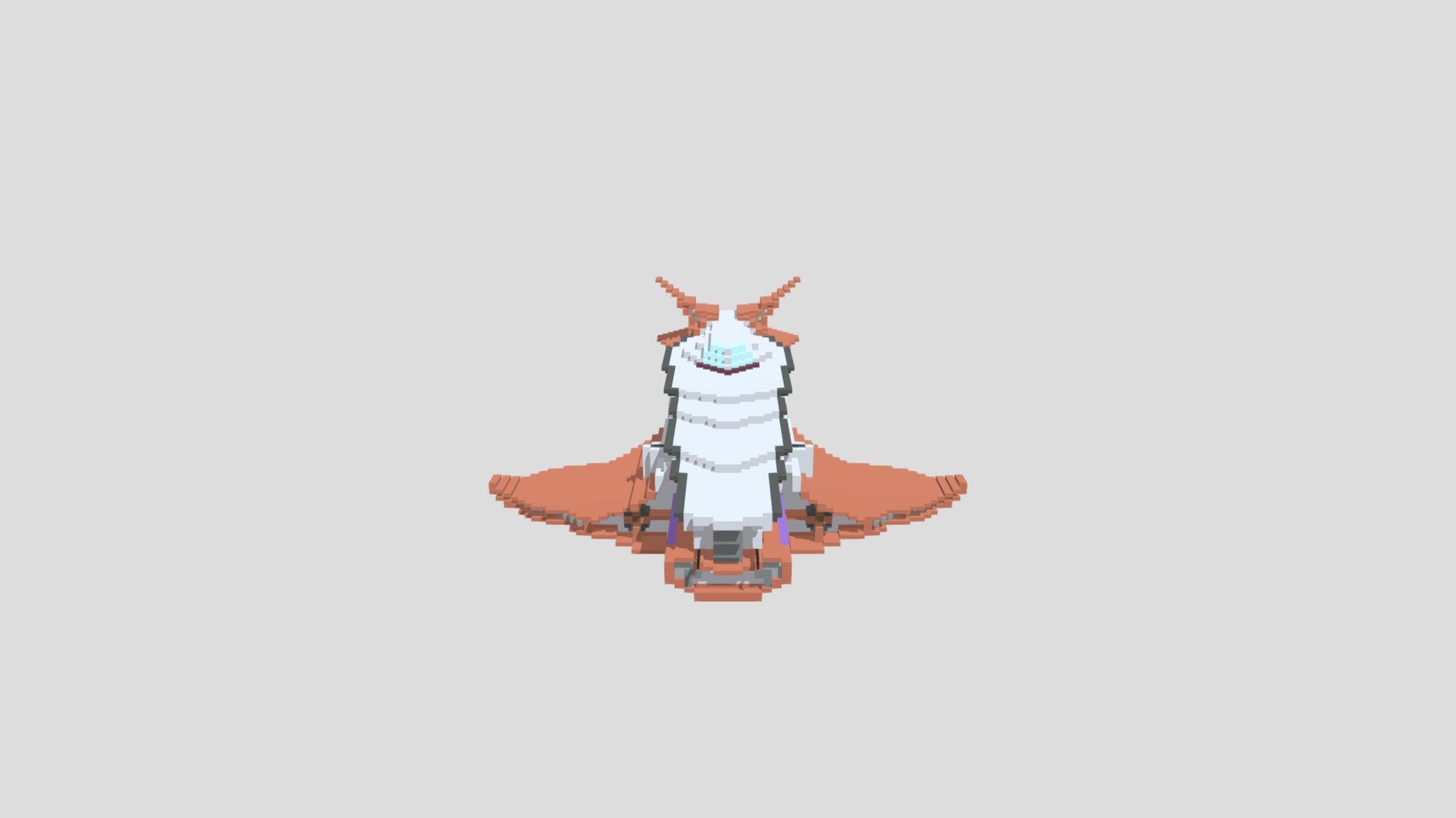 Minecraft Flying Fox - Download Free 3D model by Tigerar1 ...