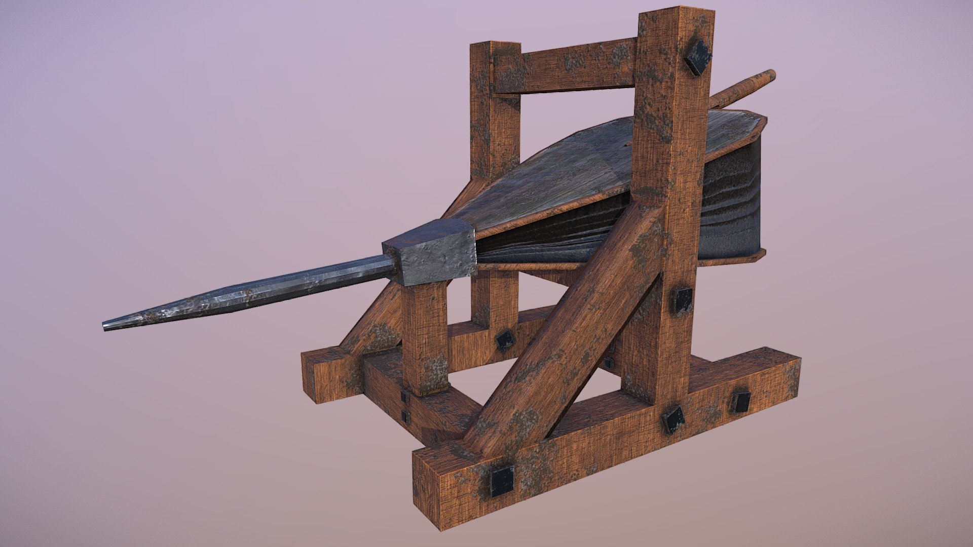Blacksmith - Bellows - 3D model by Tristan Garnett (@Tristan_Garnett ...