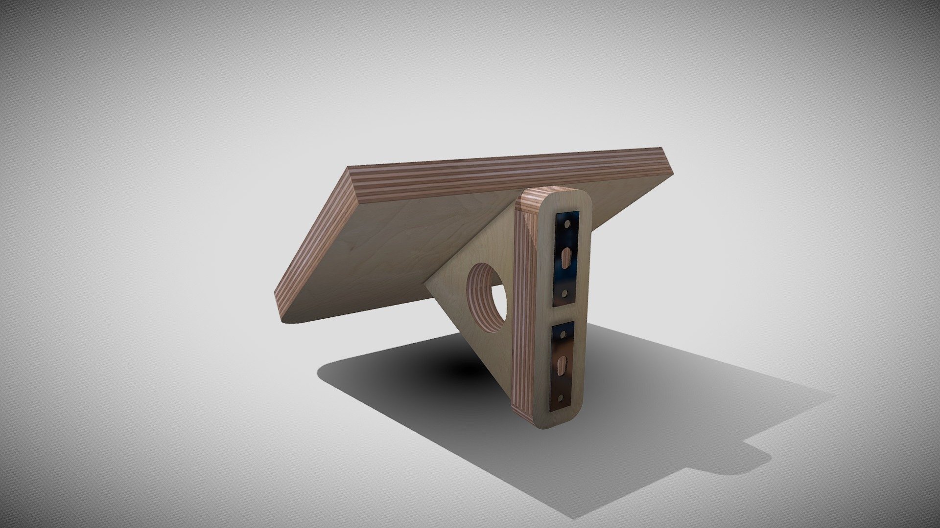 bracket - 3D model by BenBurr [4196d2e] - Sketchfab