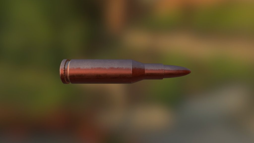 7.62 mm - 3D model by LUSKAS [4197c6c] - Sketchfab