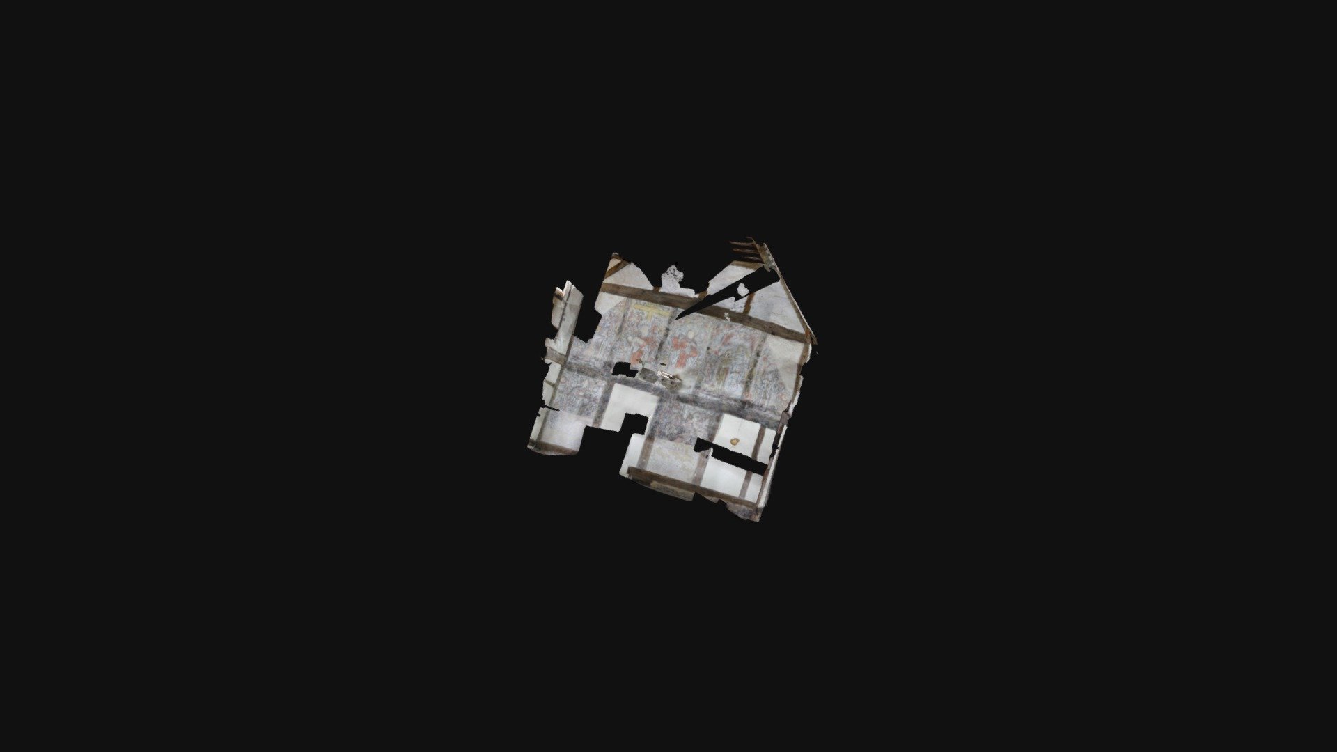 Piccotts End Wallpaintings 11 May 2018 - 3D model by ihr_history ...