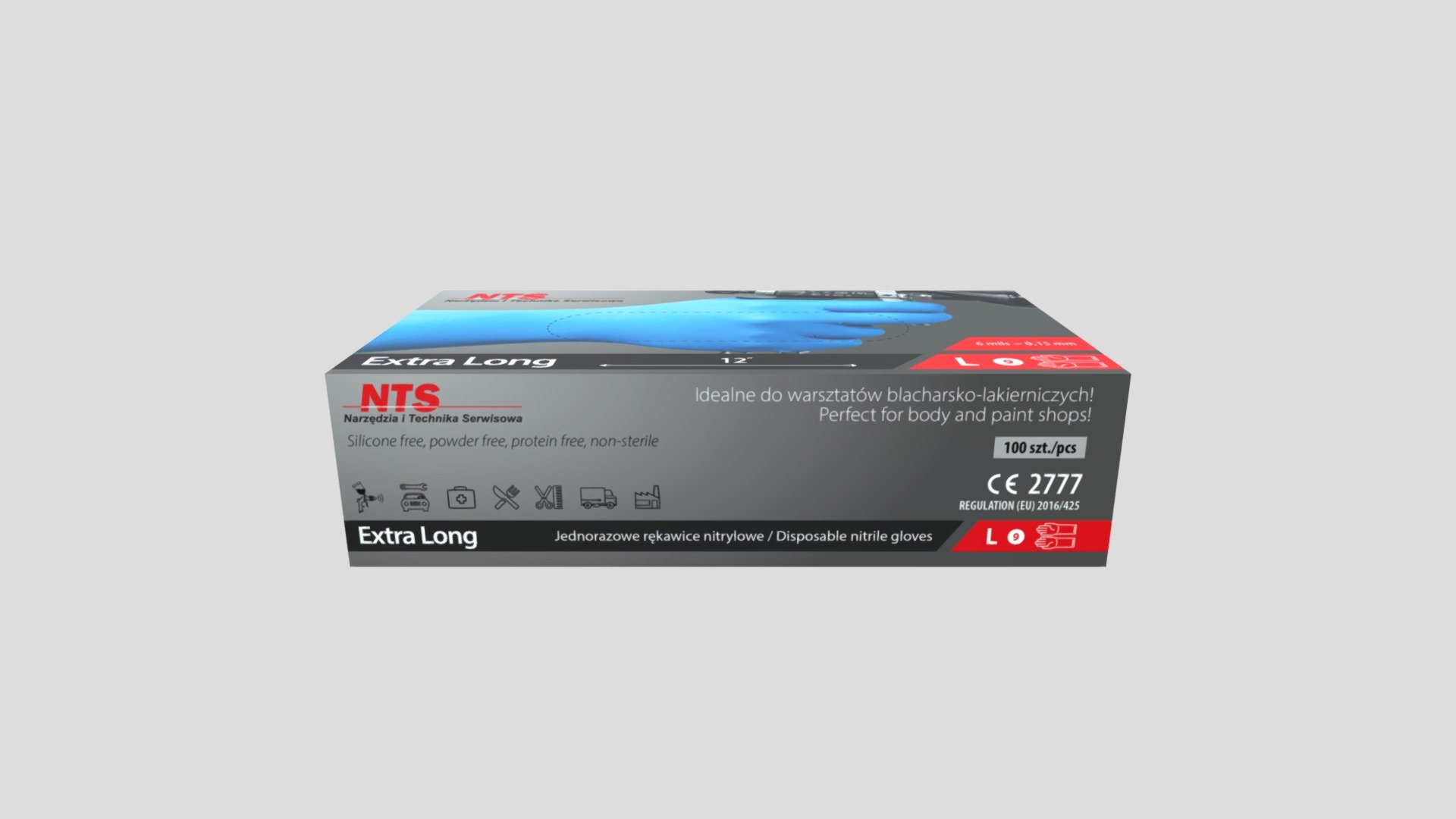 NTS Extra Long - 3D model by autoplastprodukt [419901b] - Sketchfab