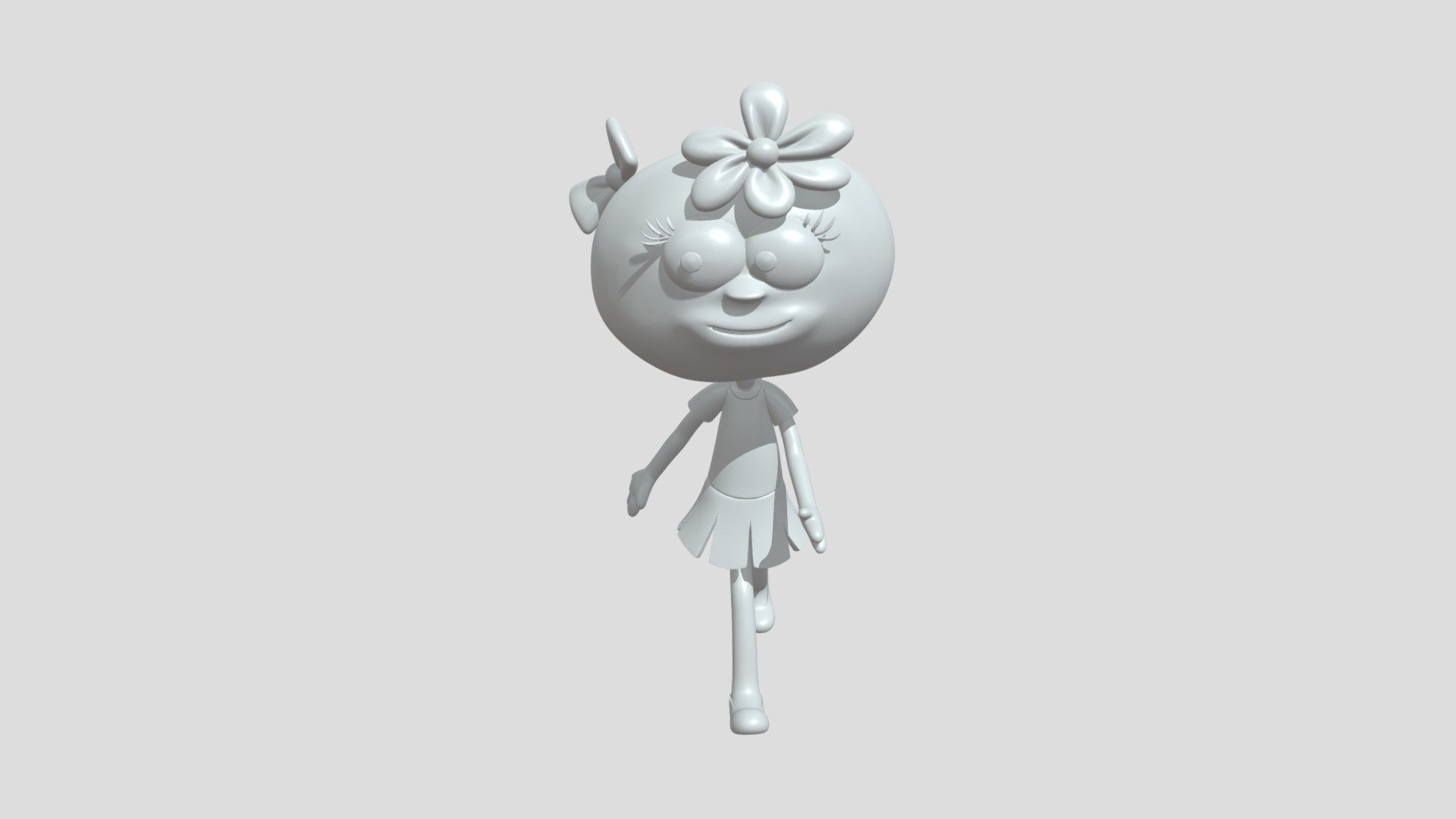 cartoonish round-headed character - 3D model by wagner.primo90 [419a04e ...