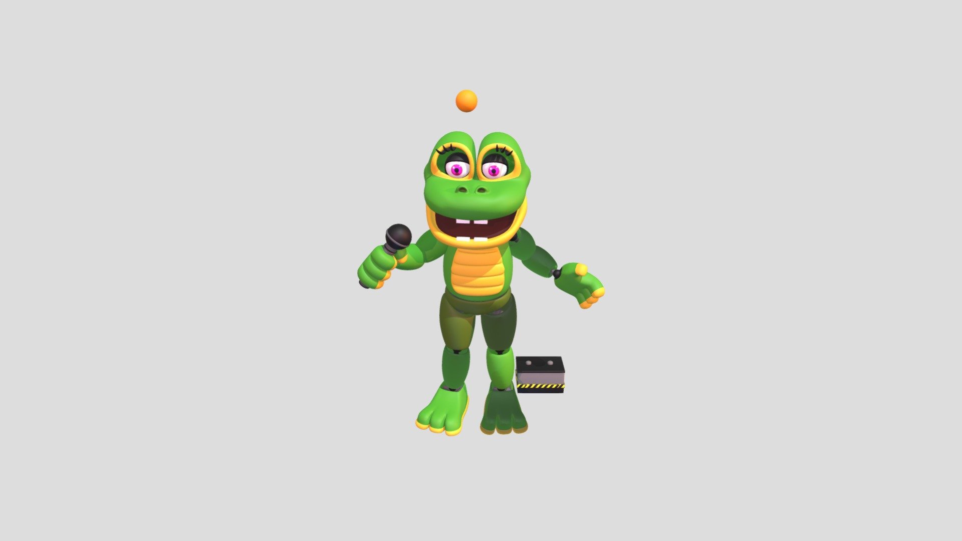 Happy Frog Full Body Model - 3D model by ainsleyfaith0424 [419d9d6 ...