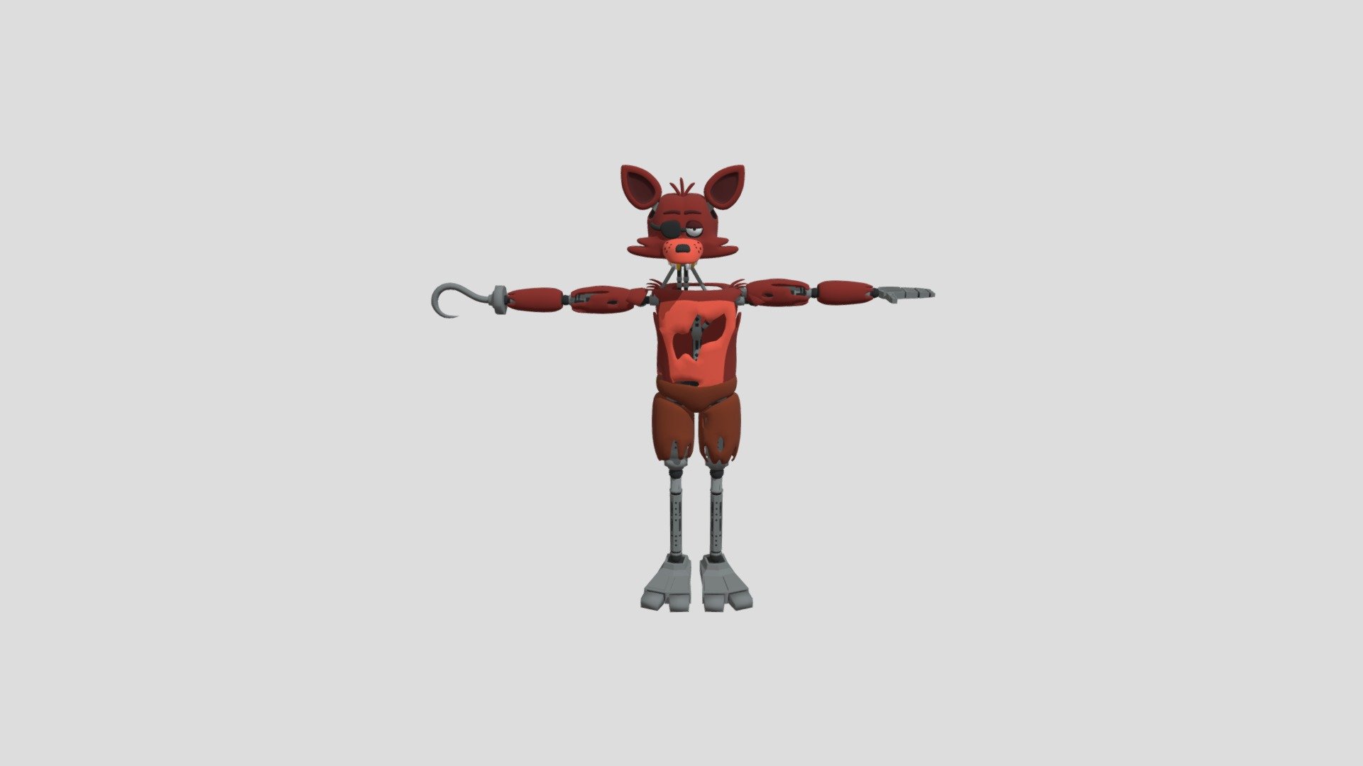 crazzy foxy - Download Free 3D model by hcps-jeffriecl [419f1a7 ...