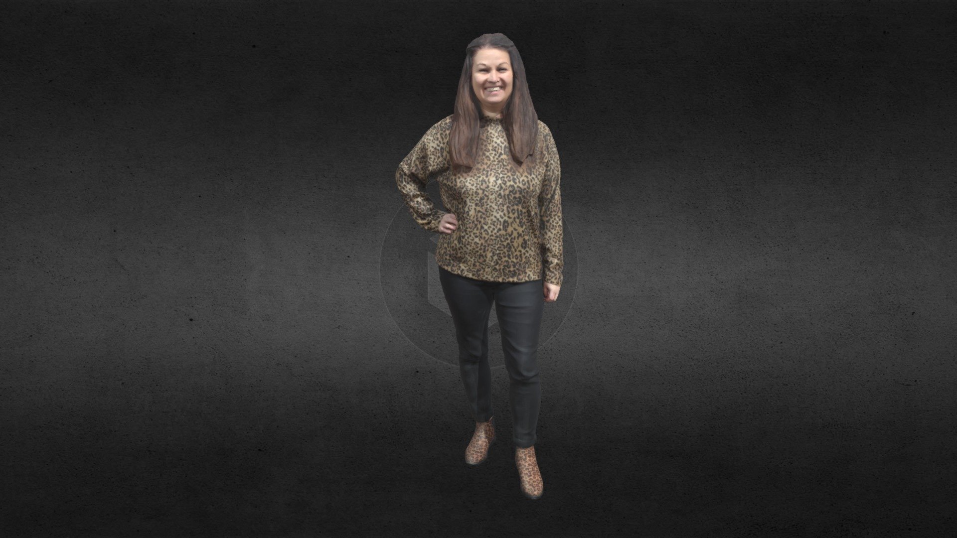 Beverley's Pose - The Studio - 3D model by backface [419f204] - Sketchfab