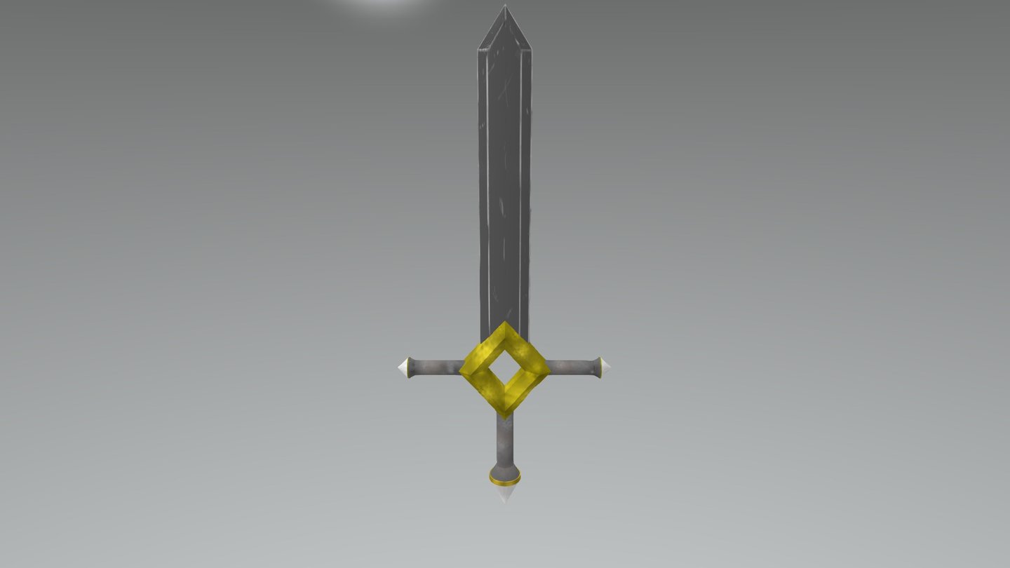 Diamond Sword - 3D model by Tyler Butler (@tfbutler) [41a0588] - Sketchfab