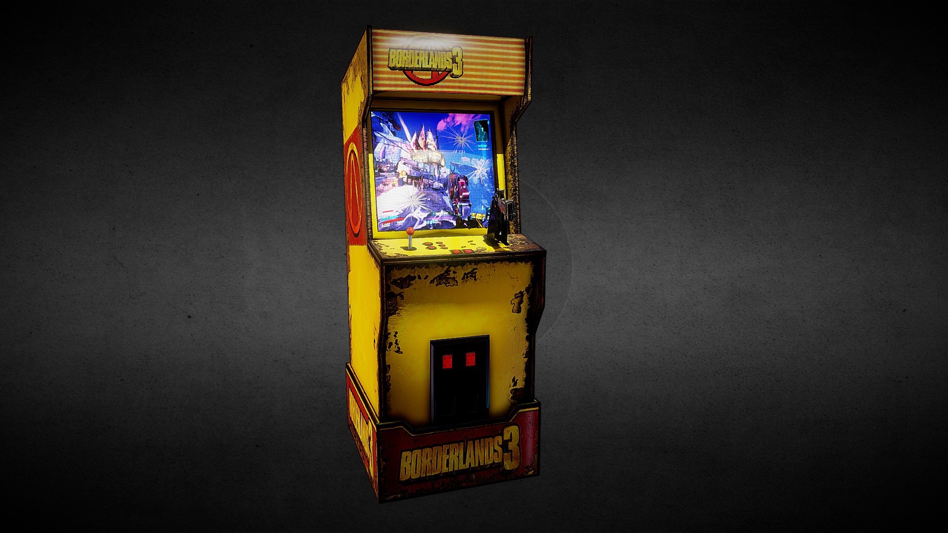Borderlands Arcade Machine - 3D model by gamingbillboy [41a0720 ...