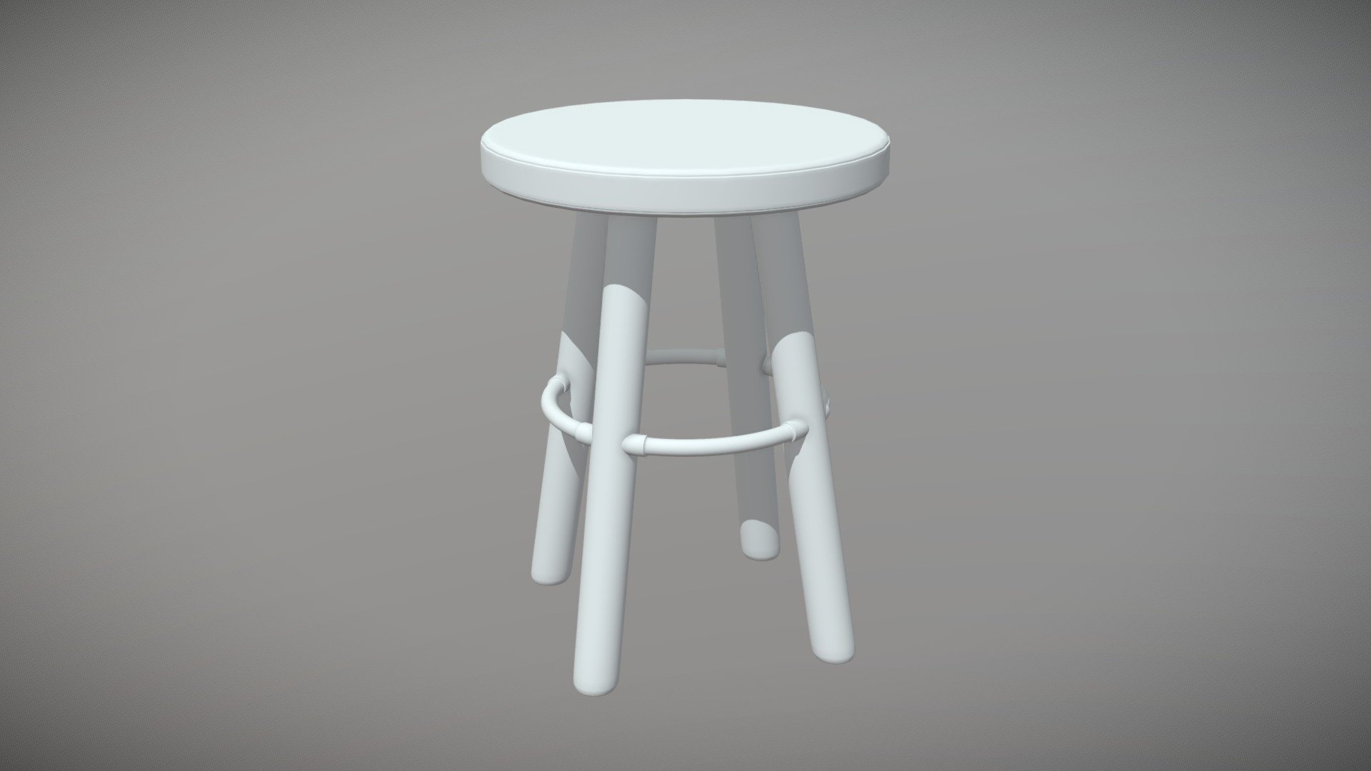 Simple stool - Download Free 3D model by garwiglino [41a08ec] - Sketchfab