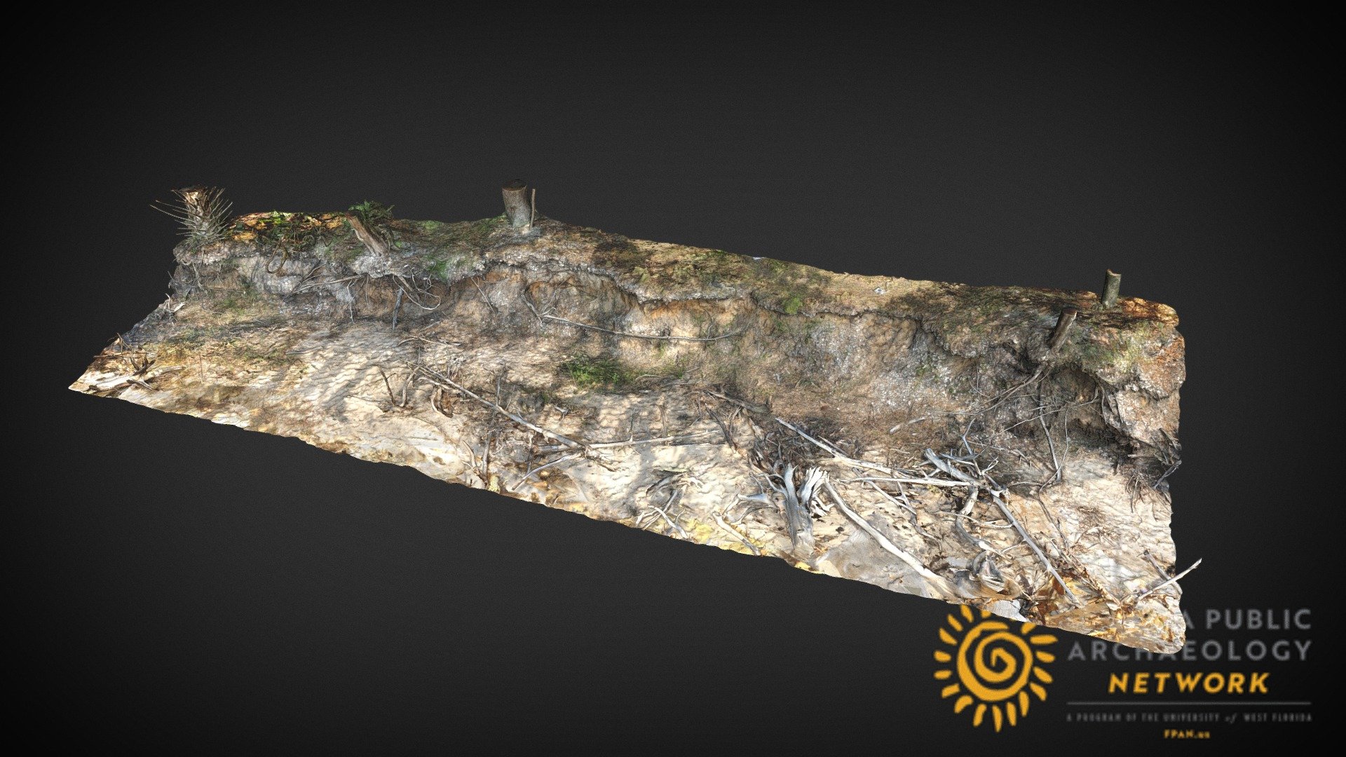 Wright's Landing, March 2022 - 3D model by Florida Public Archaeology ...