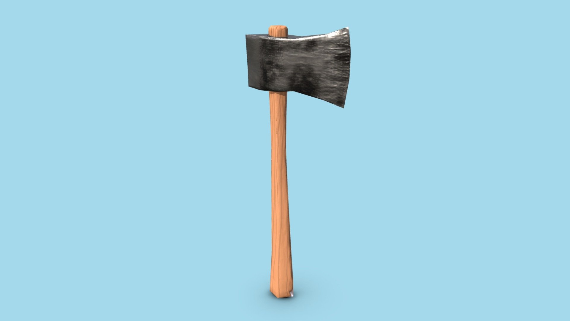 Low Poly Hatchet - Download Free 3D model by Baysal (@berkbaysal ...