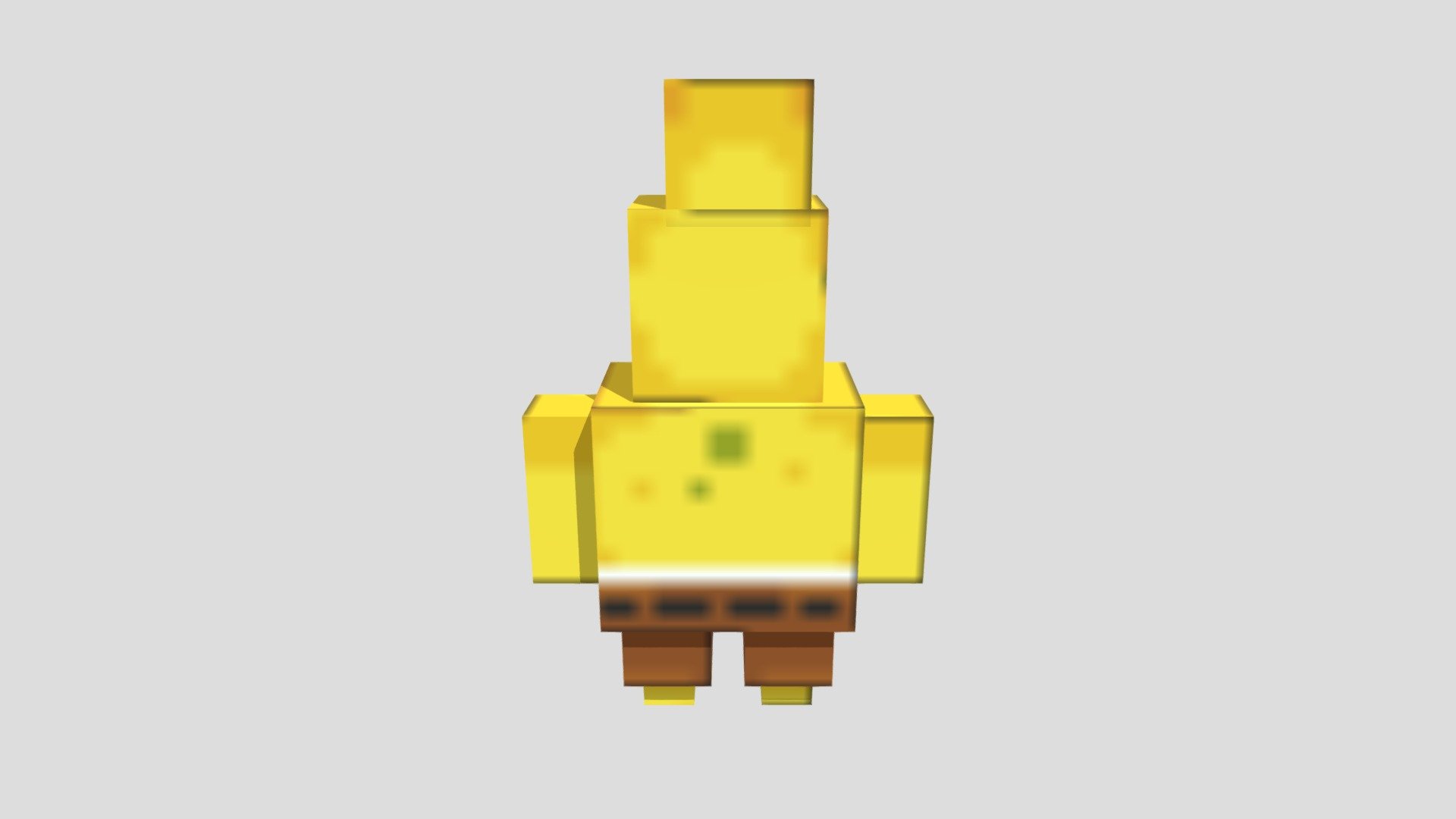 Patrick Cursed Spongebob - (minecraft DLC) - Download Free 3D model by ...