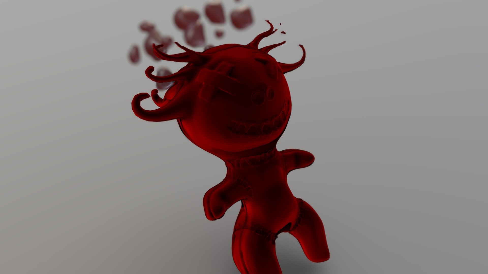 SculptJanuary 2022 009 Cursed Doll - Download Free 3D model by ...