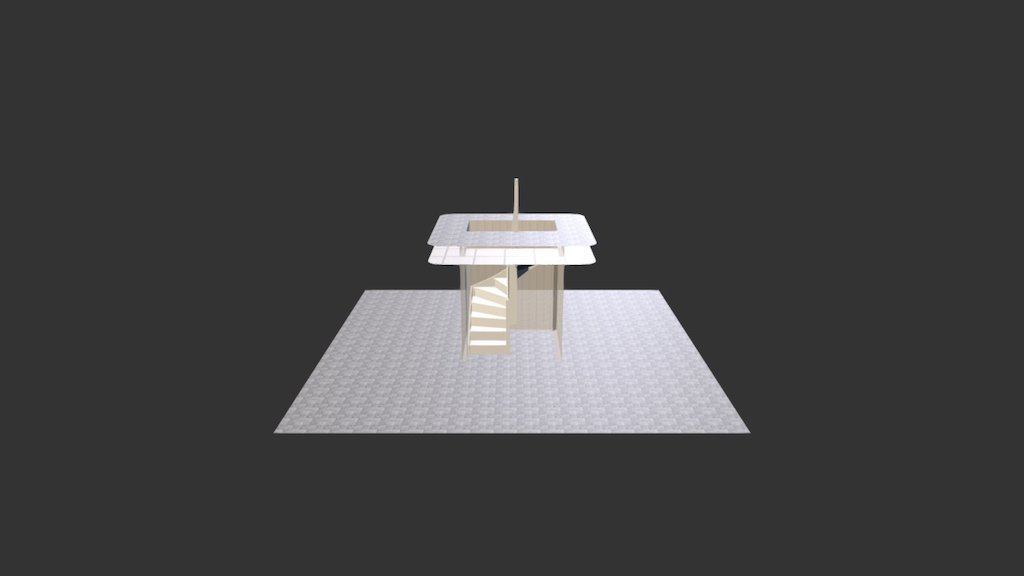 U-trappa - 3D model by Snickeri Stark (@MartinStark) [41af322] - Sketchfab