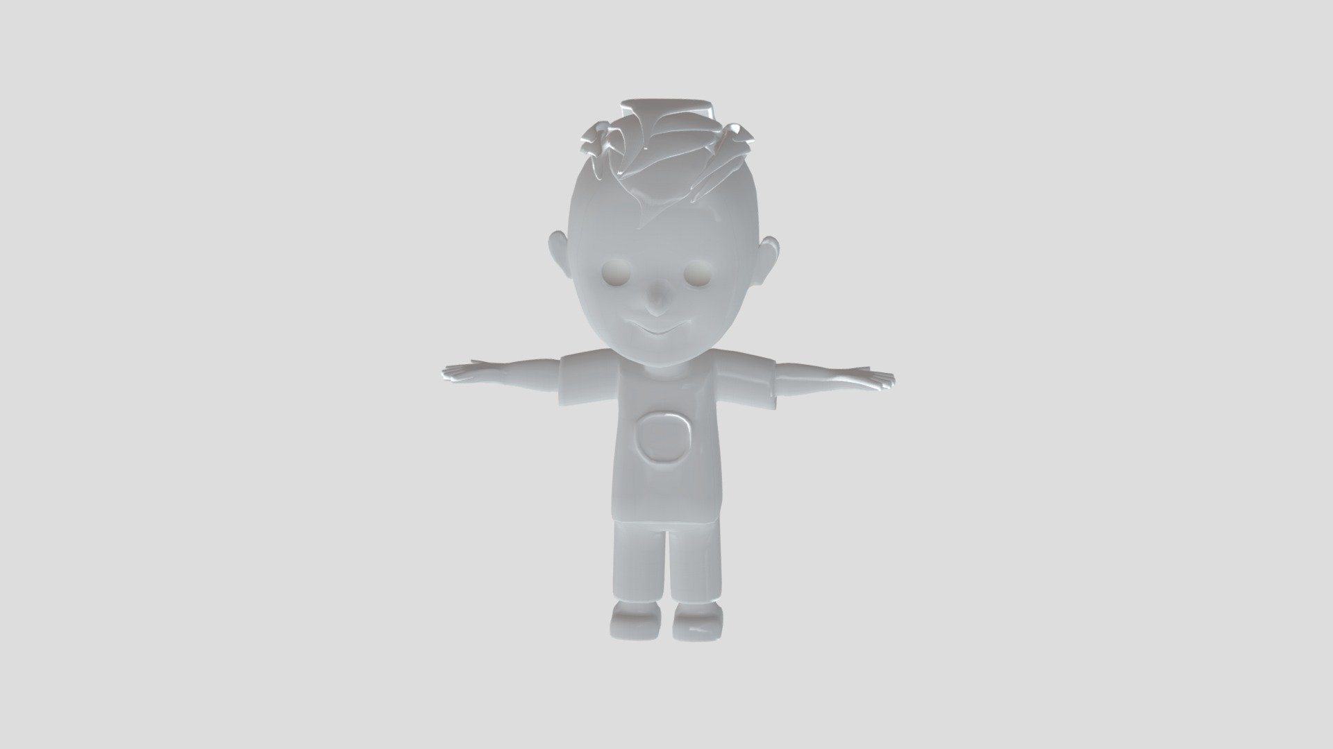 Little Tiimmy - 3D model by Sarath (@sarath.s.sek) [41af7d6] - Sketchfab