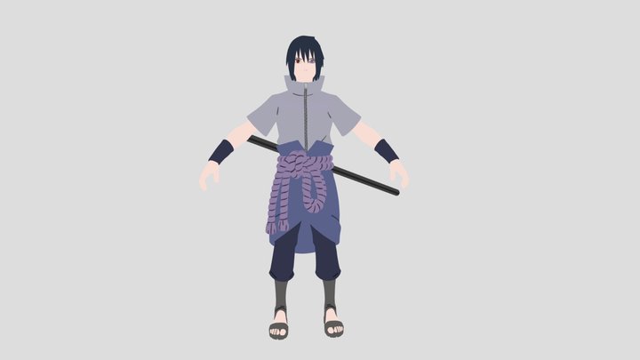 Sasuke 3D models - Sketchfab