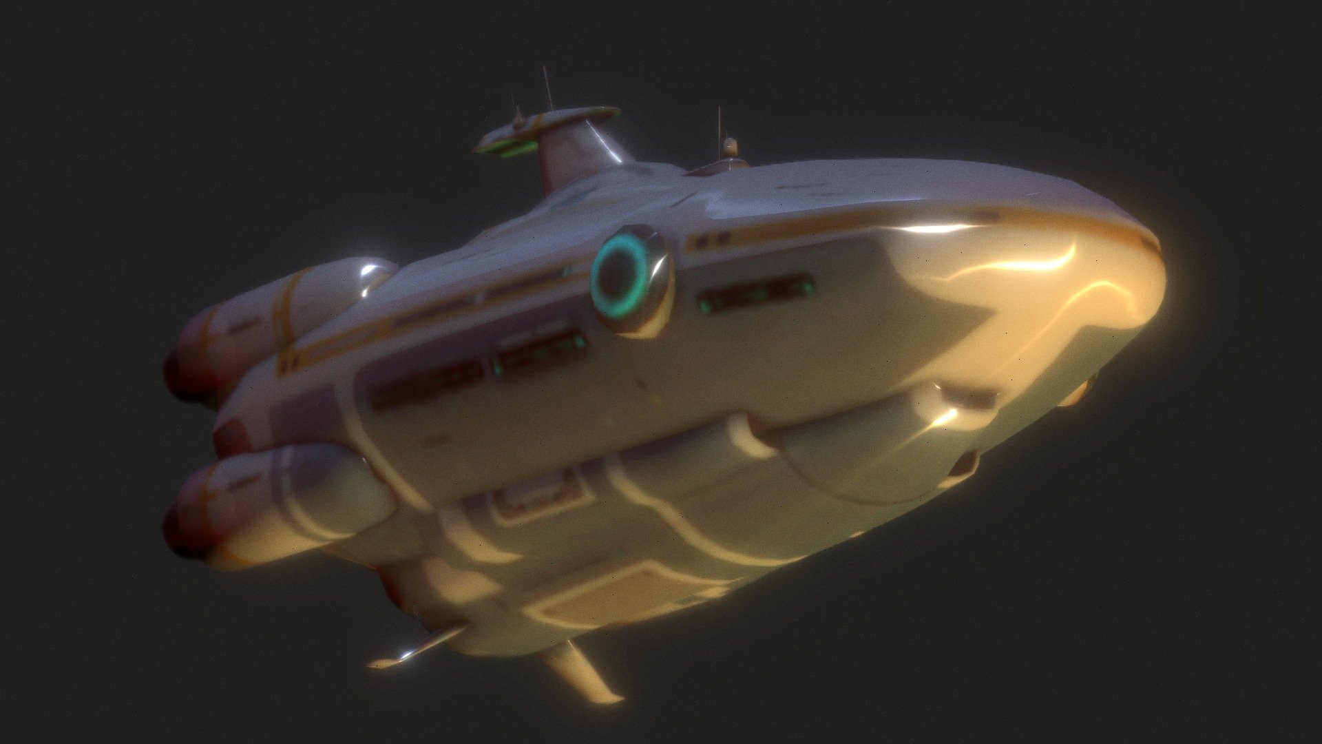Subnautica Aurora Download Free 3d Model By Pixel Meteor Nullmeteor Fun 41b3ccd Sketchfab