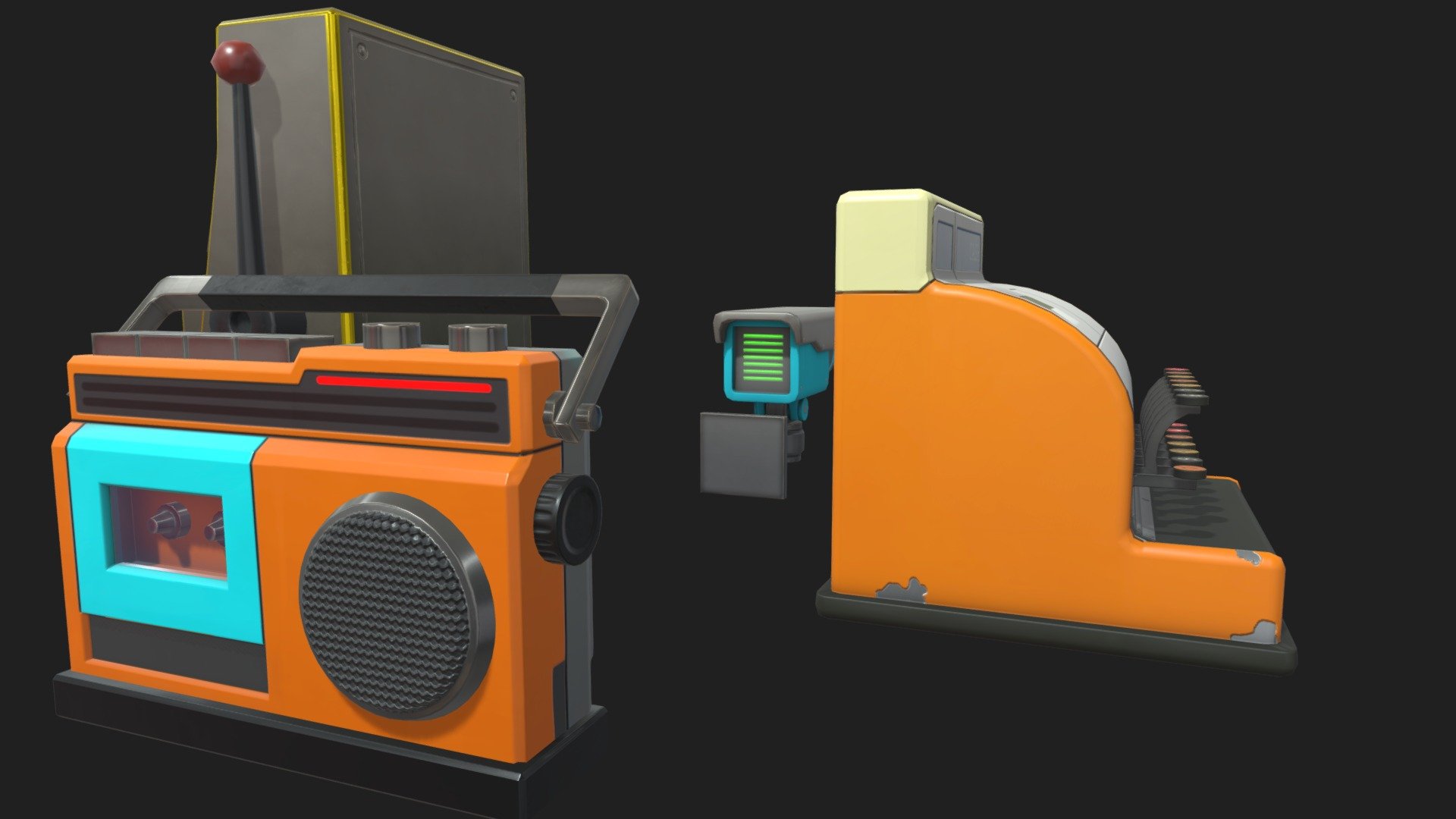 stylized_technique - 3D model by Niilo (@qwazirmead) [41b6e64] - Sketchfab