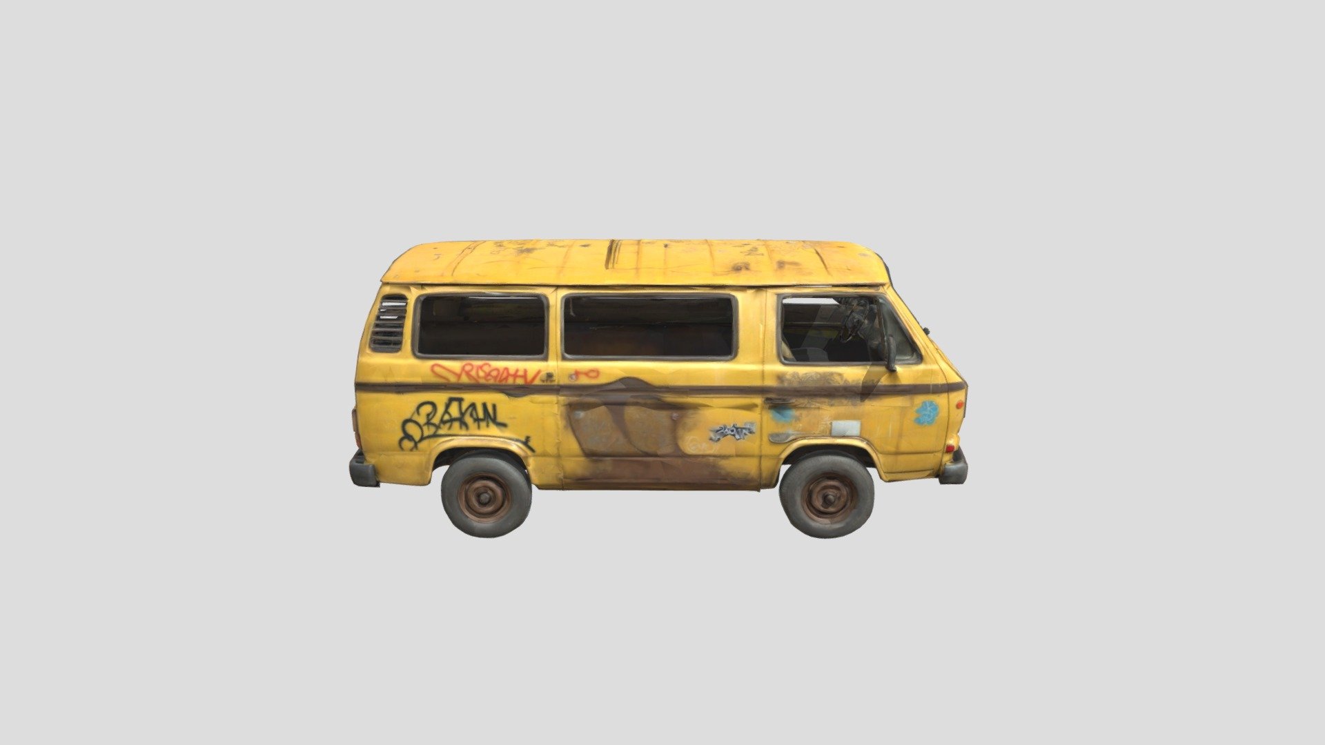 Lagos Danfo Bus - Download Free 3D model by Iam_thearchitect ...