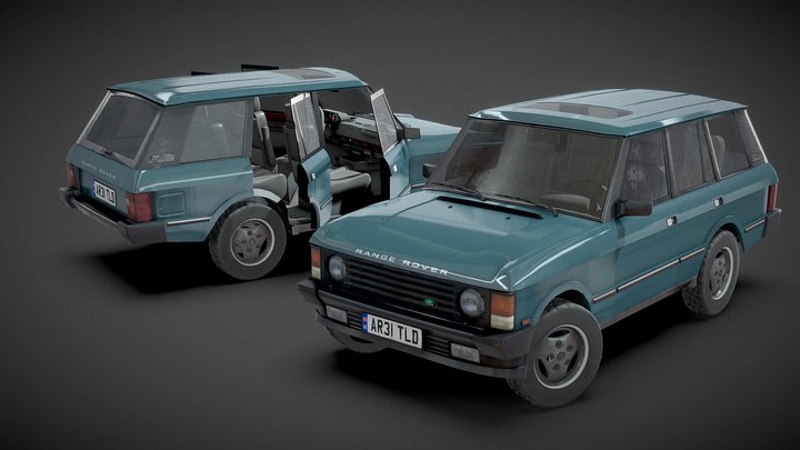 Range-rover 3D models - Sketchfab