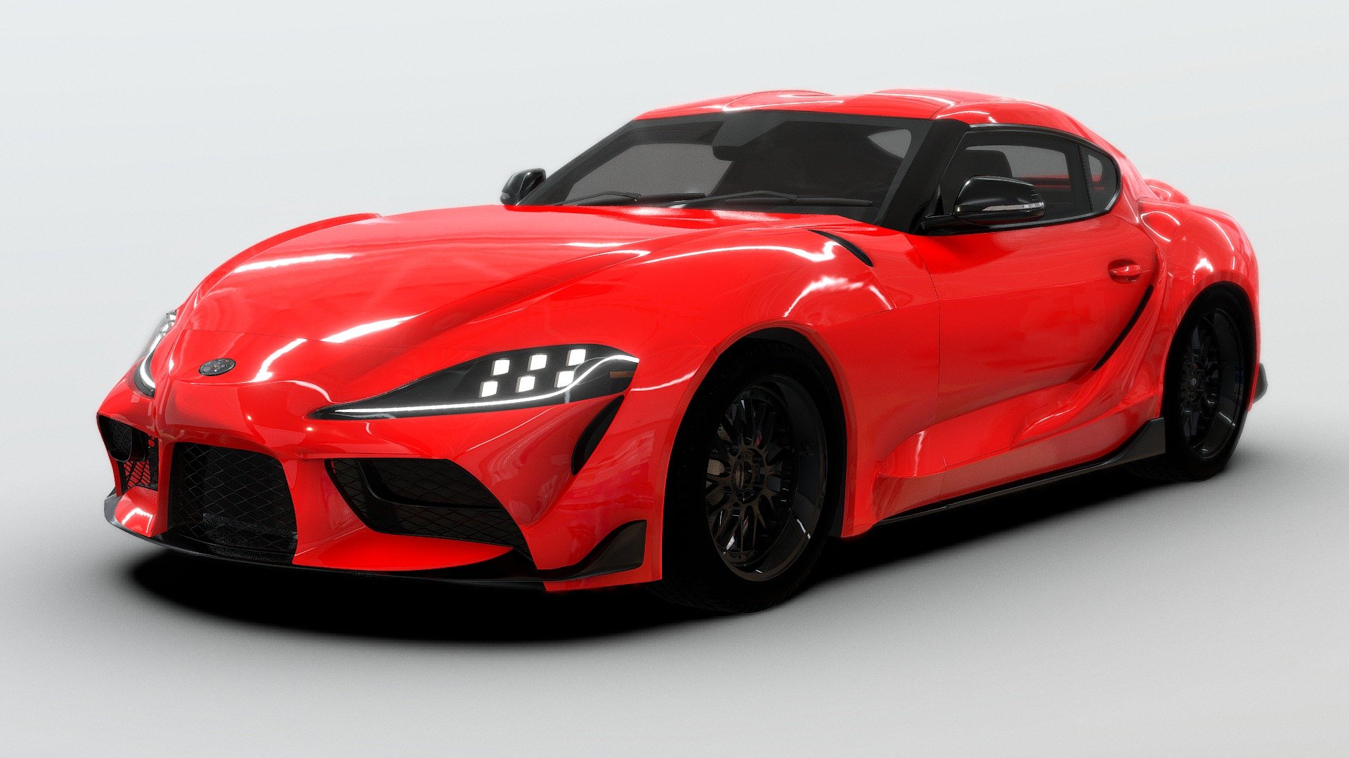 Toyota Supra 3D Model (Free) - Download Free 3D model by Mpgs ...