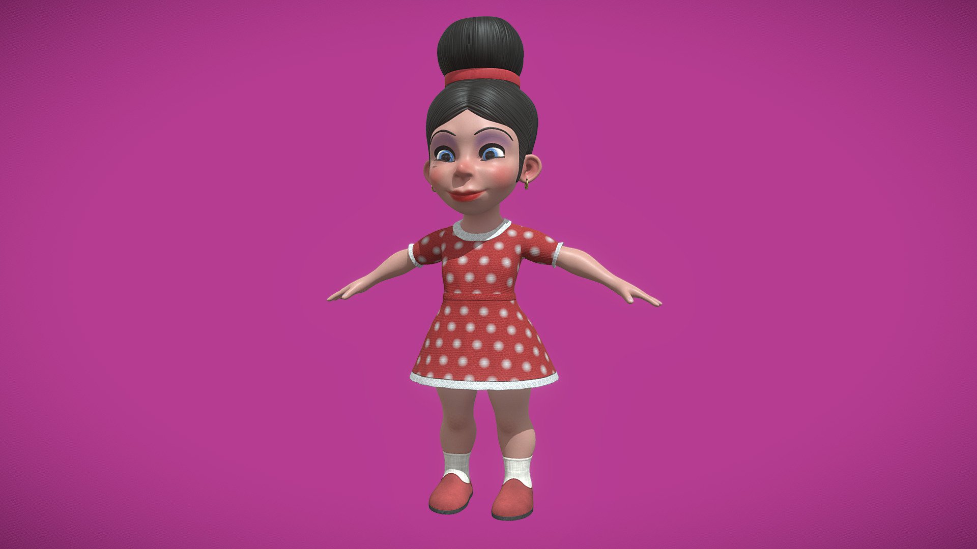 Baby Female - Download Free 3D model by emelyarules [41b8f13] - Sketchfab