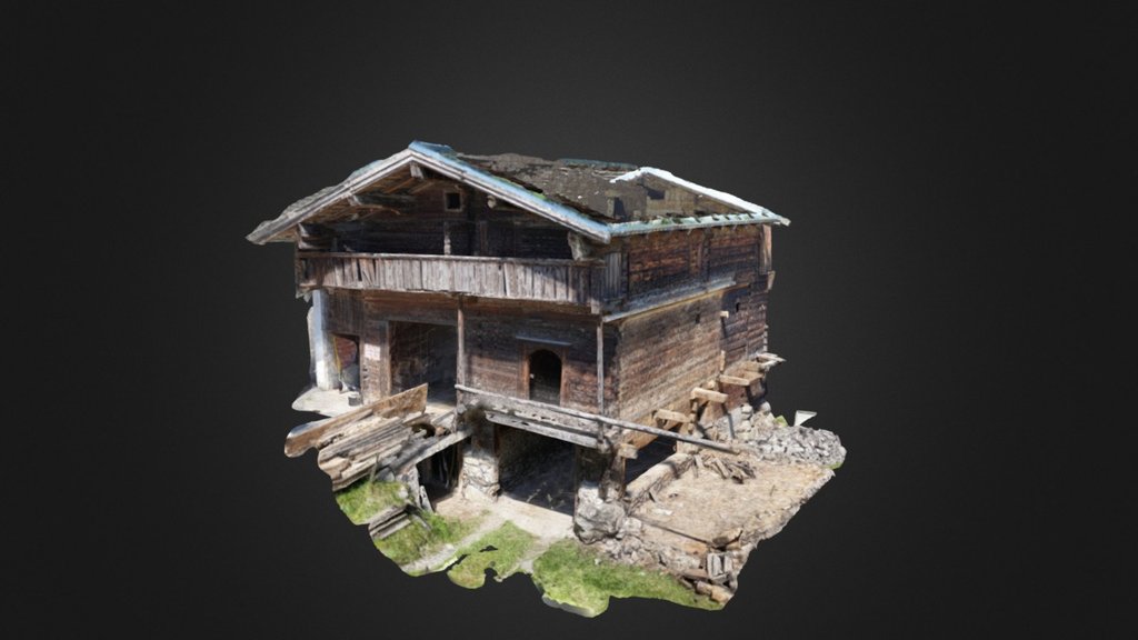 Rekonstruktion Tenne - 3D model by VERMESSUNG RIESER Ziviltechniker ...
