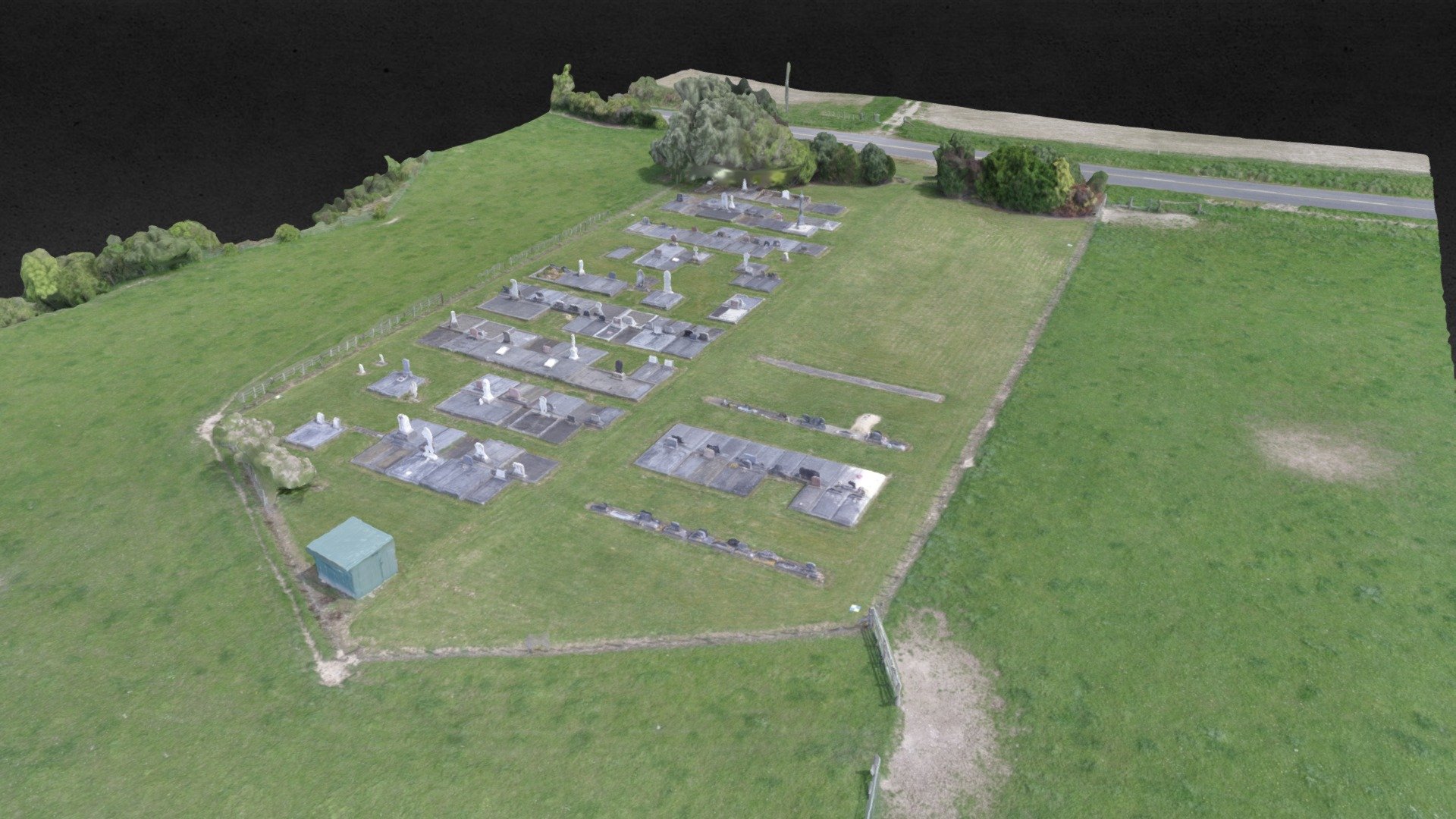 Mangaroa-Ballance Cemetery - 29 Oct 2019 - 3D model by Tararua District ...