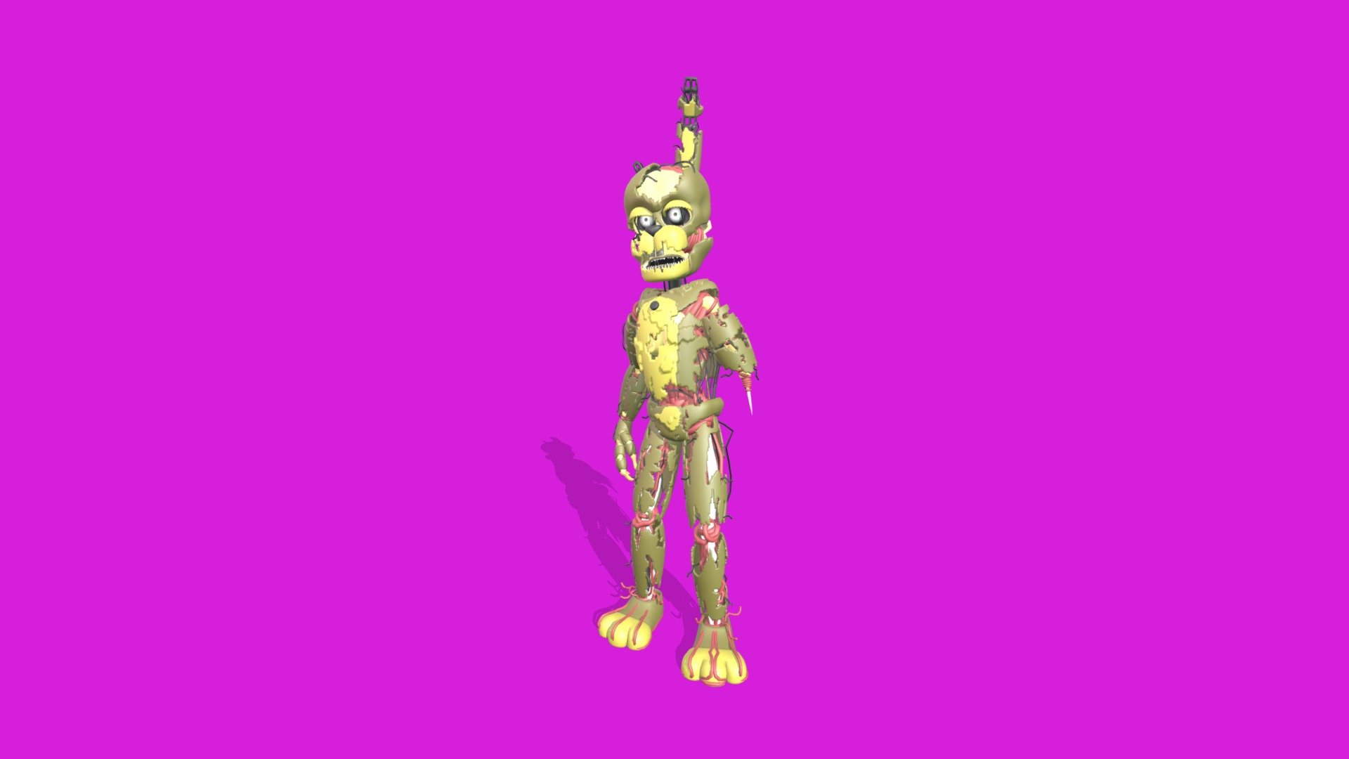 Scraptrap - 3D model by logan.alexander [41bd57e] - Sketchfab