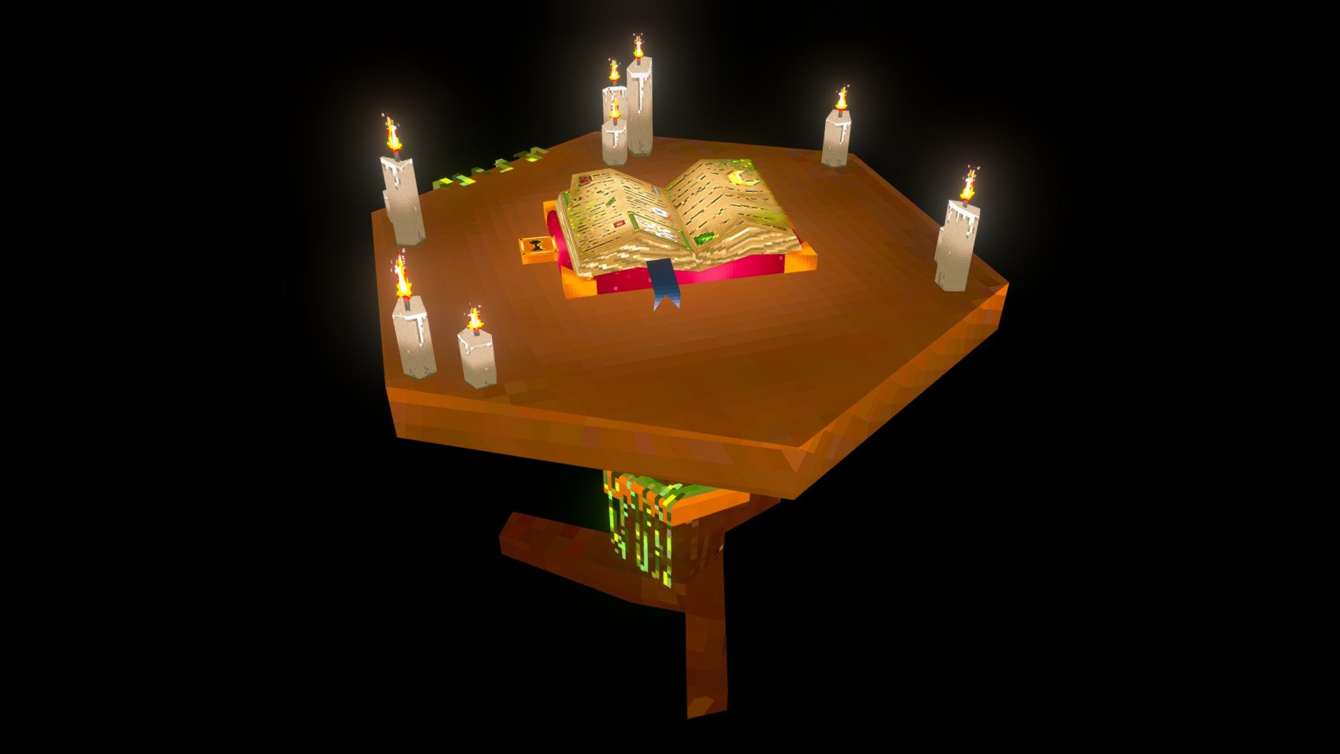 A Witch's Magic Table - 3D model by Ann Helen (@annlor) [41bfa60 ...