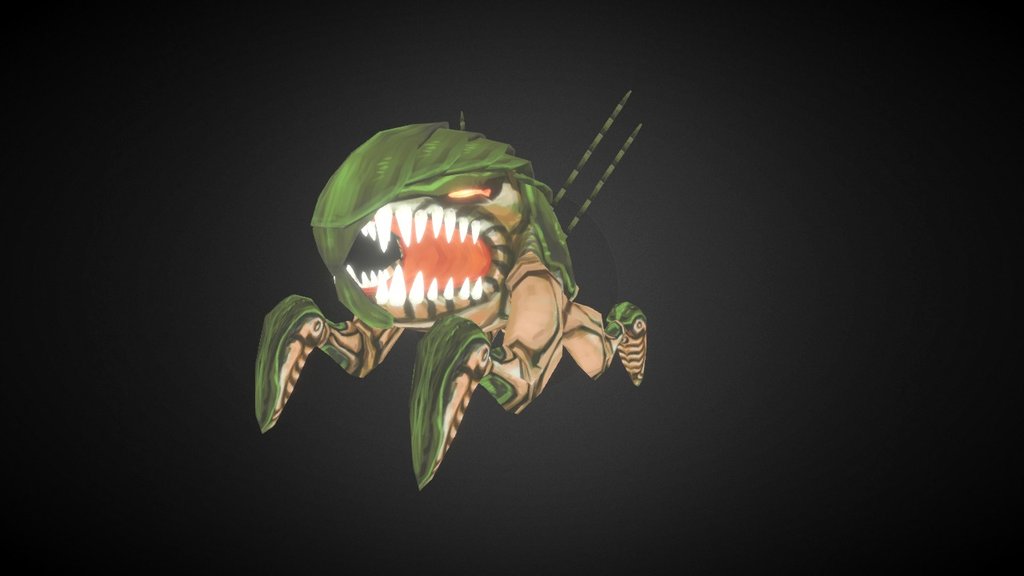 Low Poly Alien Model - 3D model by MrBfox [41c004d] - Sketchfab