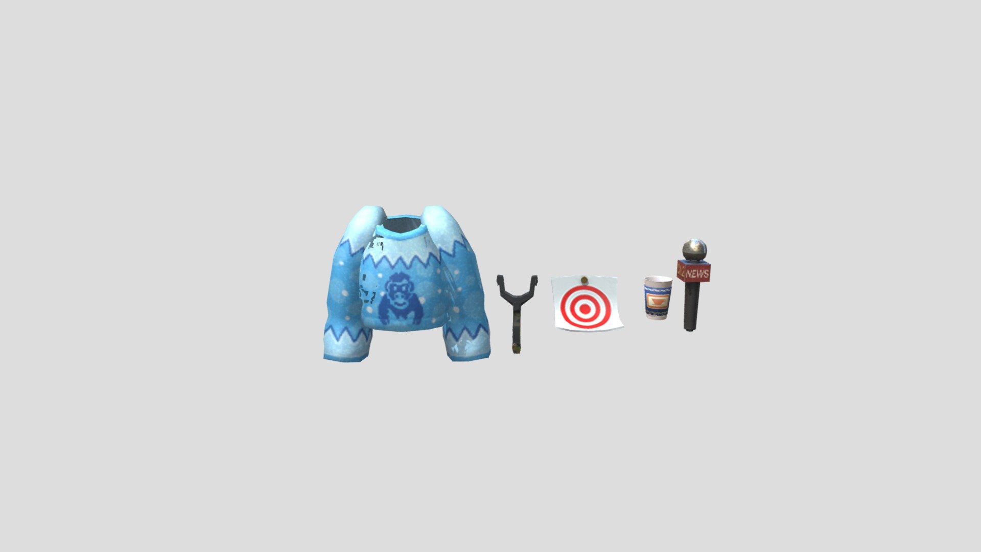 Gorilla Tag Unused Cosmetics - Download Free 3D model by That-one ...