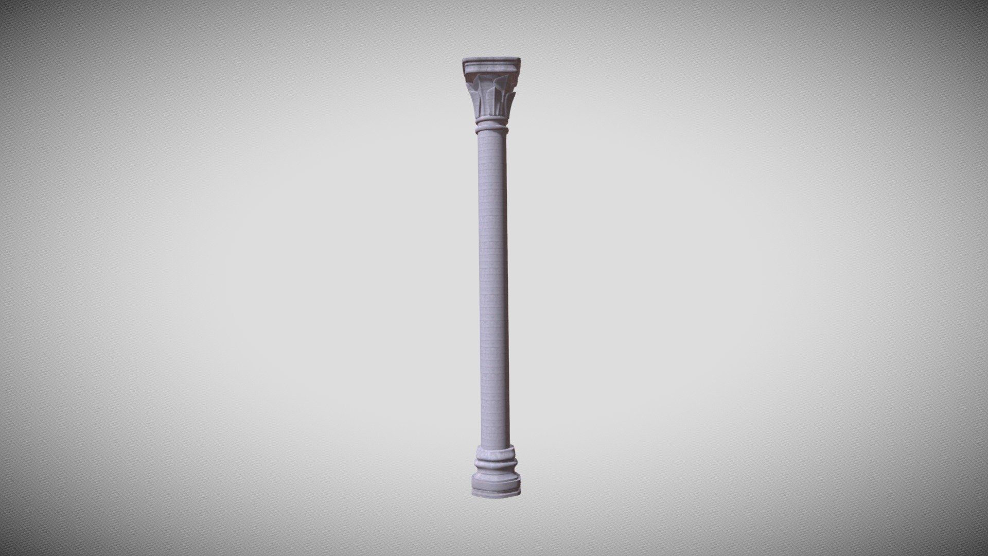 Gothic Column - 3D model by Evangeline Doulens (@edoulen1) [41c10a9 ...