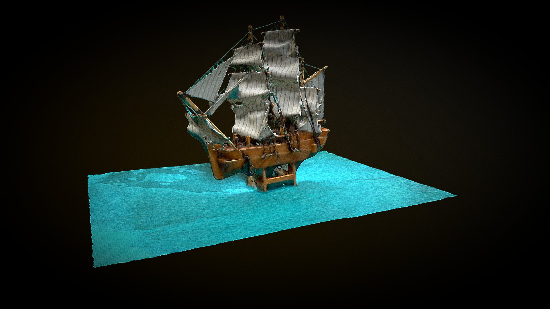 Макет корабля - 3D model by Ярослав Костик (@ykdesign) [41c2485 ...