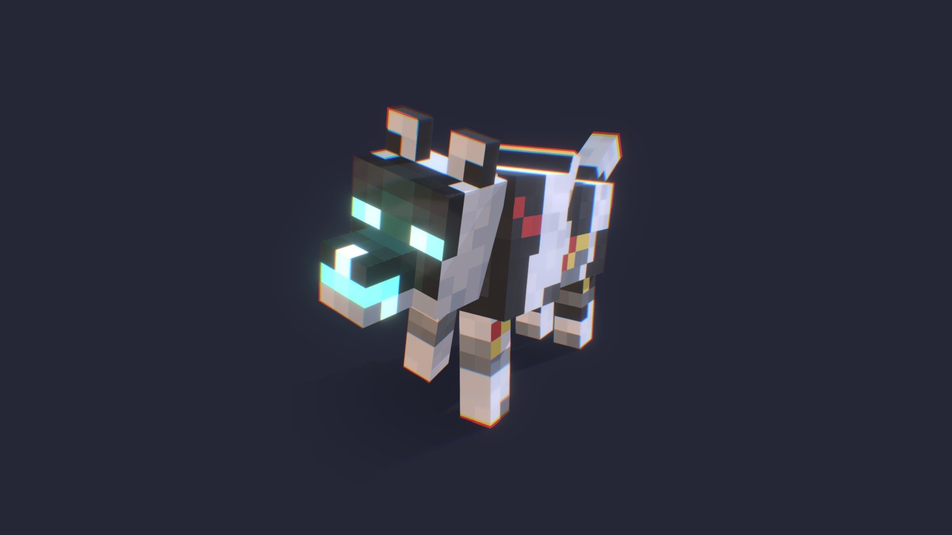 Pet the Space Dog - 3D model by ANIVI (@aniviart) [41c2bb3] - Sketchfab