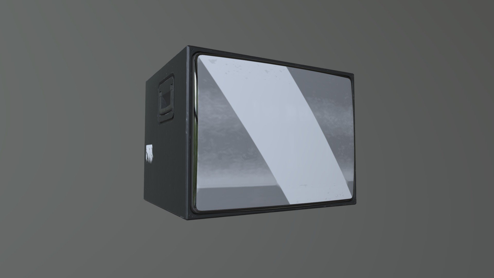 CRT TV Barco Monitor - Download Free 3D model by fuchs&bär ...