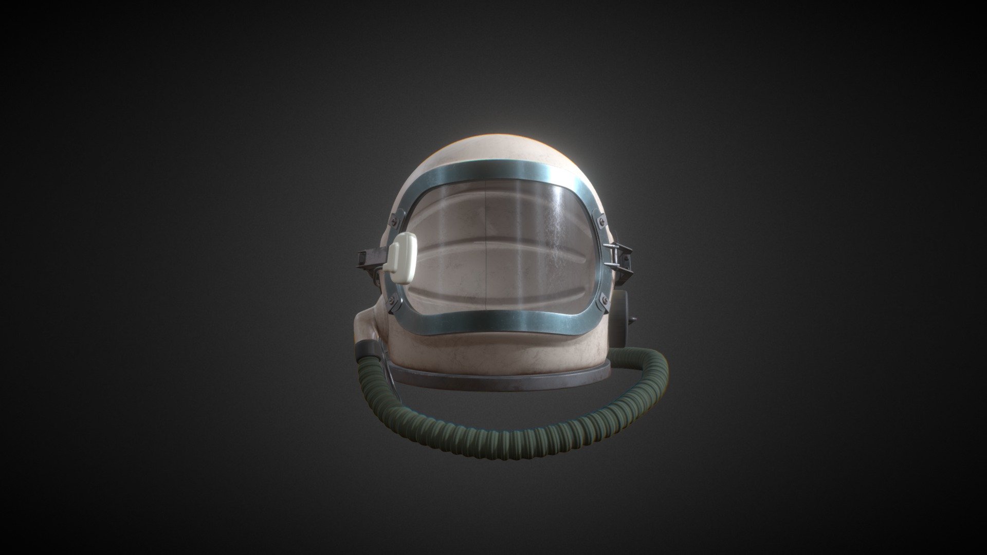 Space Helmet - 3D model by Alec Huxley (@alechuxley) [41c42ff] - Sketchfab
